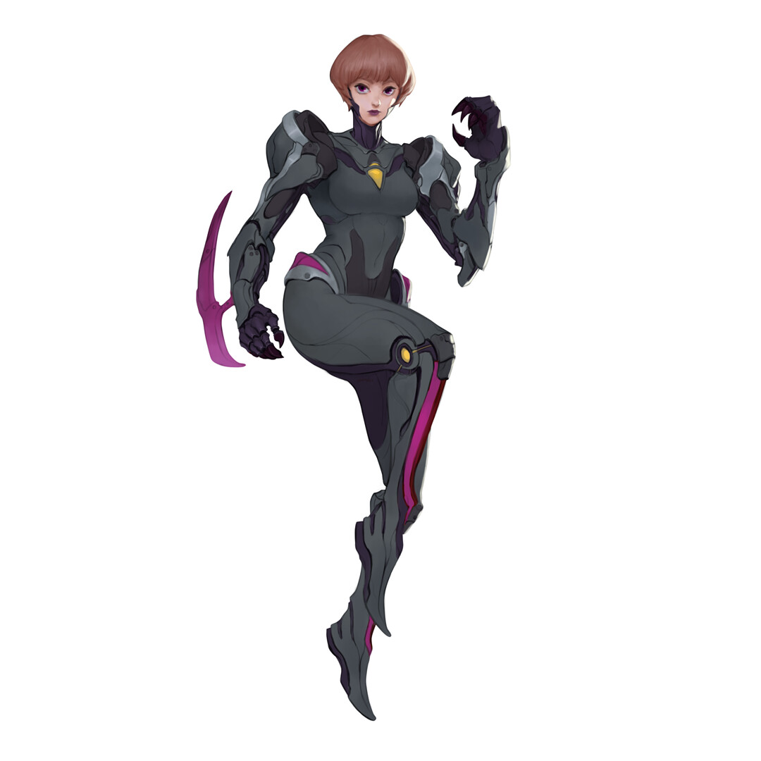 ArtStation - Cyborg Girl