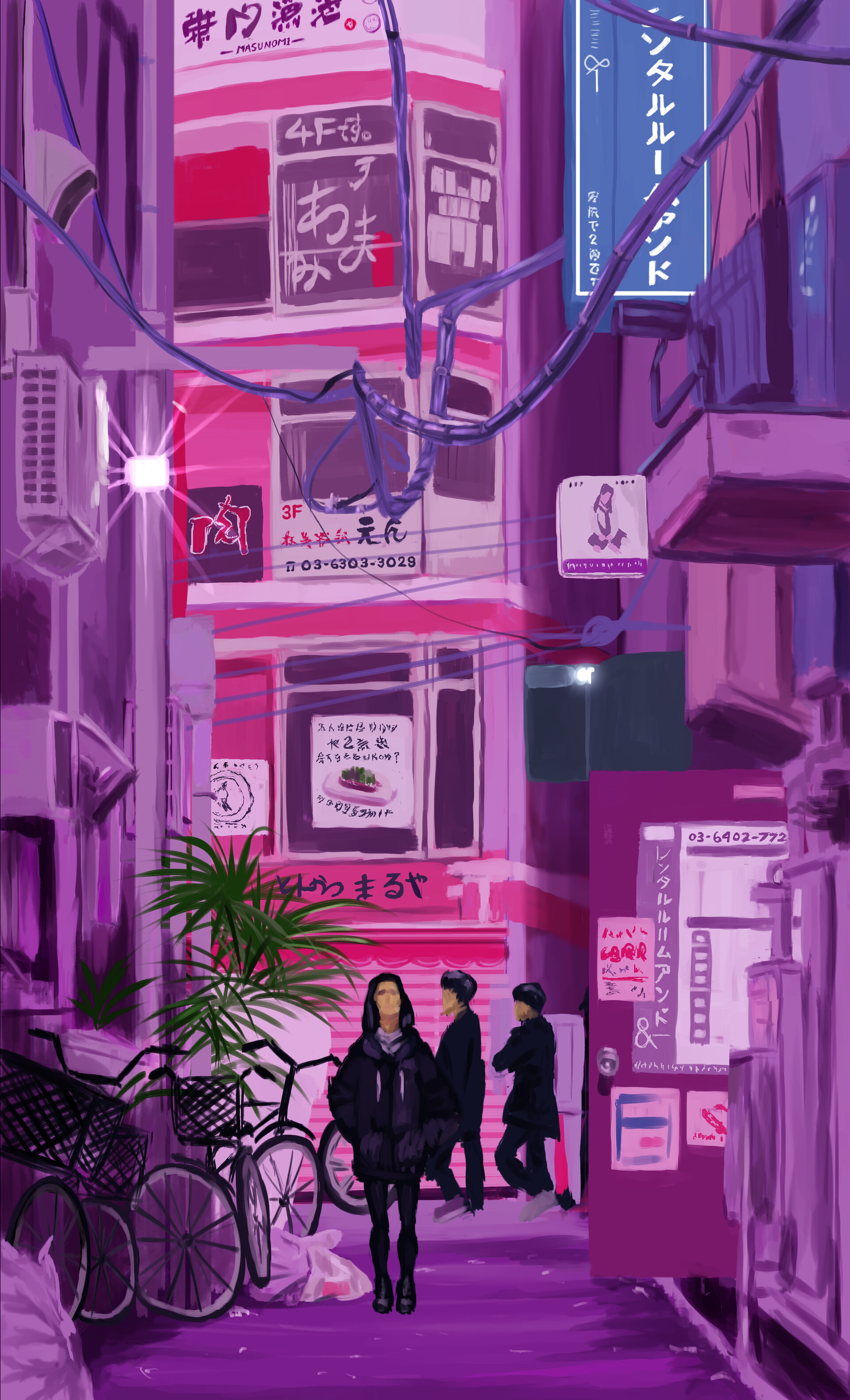 ArtStation - Tokyo Street