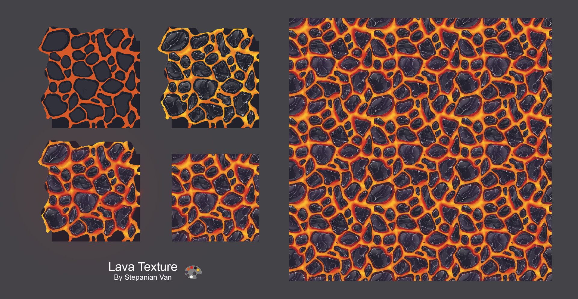 ArtStation - Lava Texture