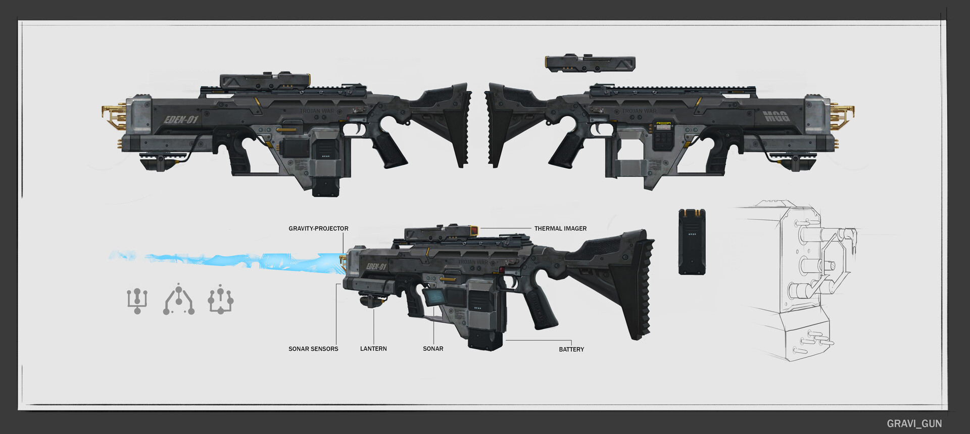 ArtStation - Plasma Gun - Concept Art
