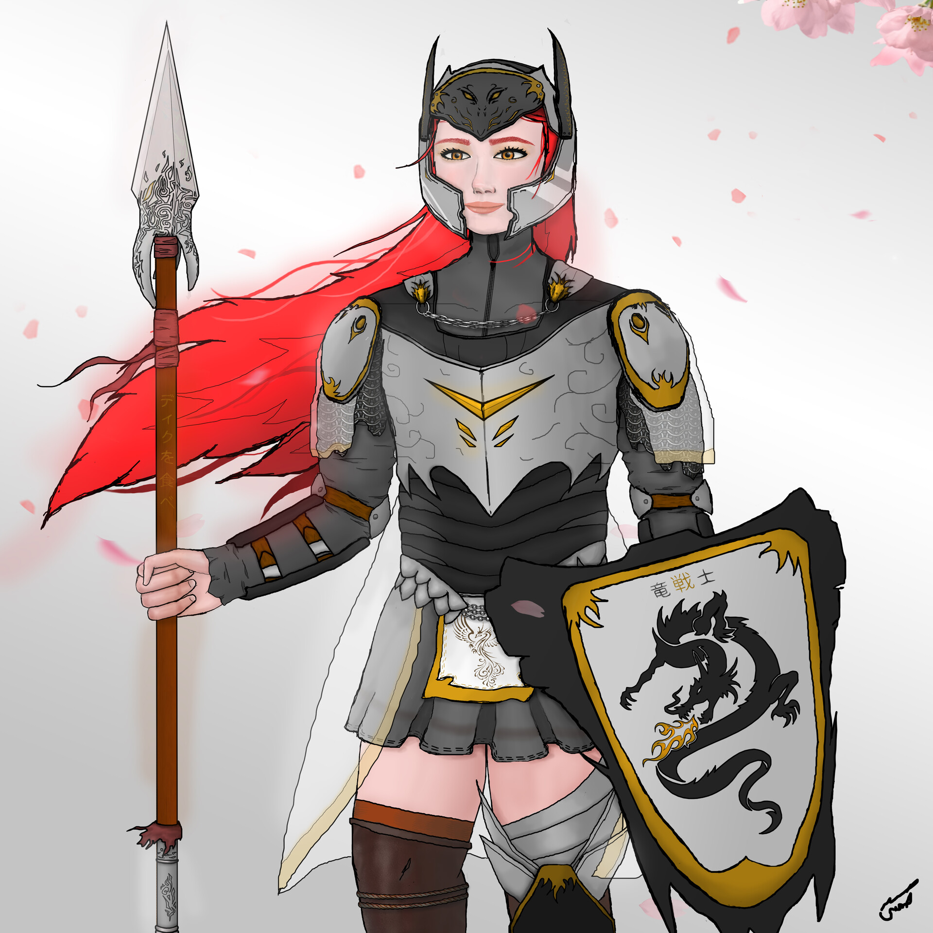 ArtStation - Ryu - The Dragon Warrior