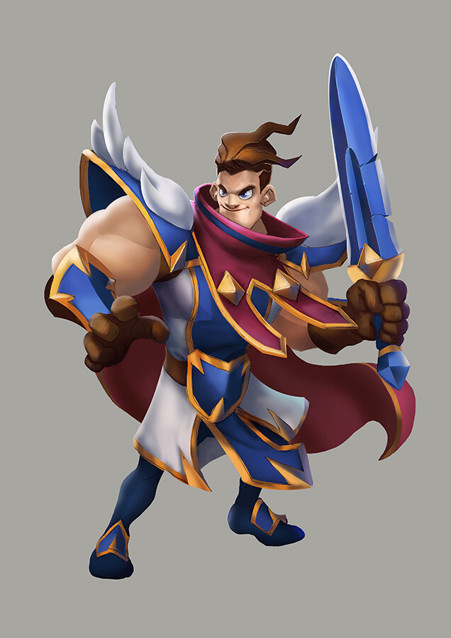 ArtStation - Paladin - Stylized