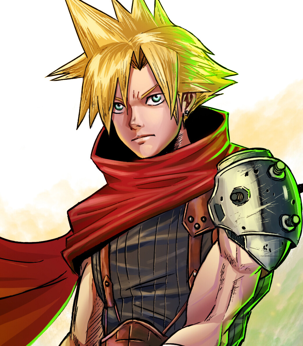 ArtStation - Cloud Strife (FF7)
