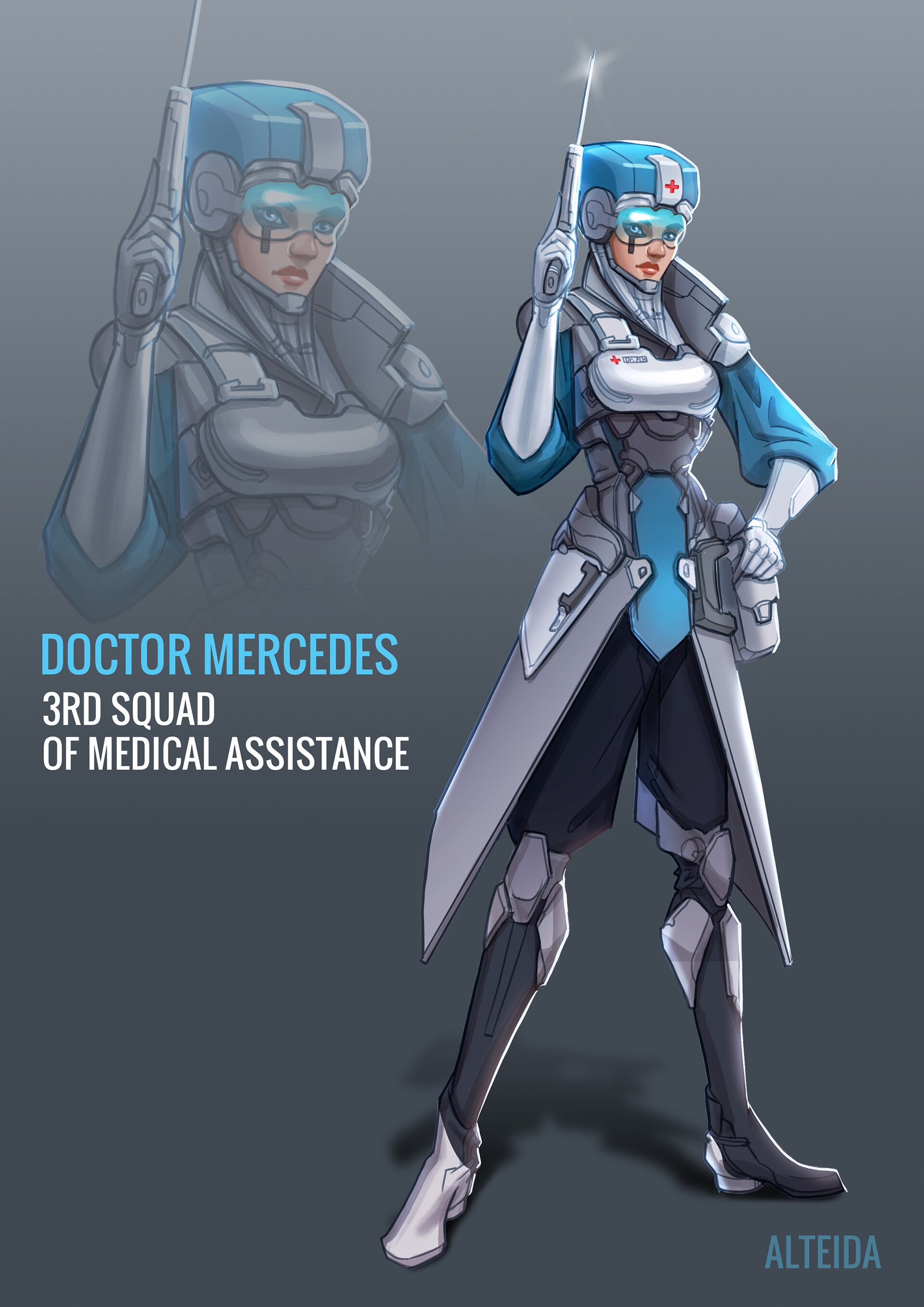ArtStation - Doctor Mercedes- Concept Art