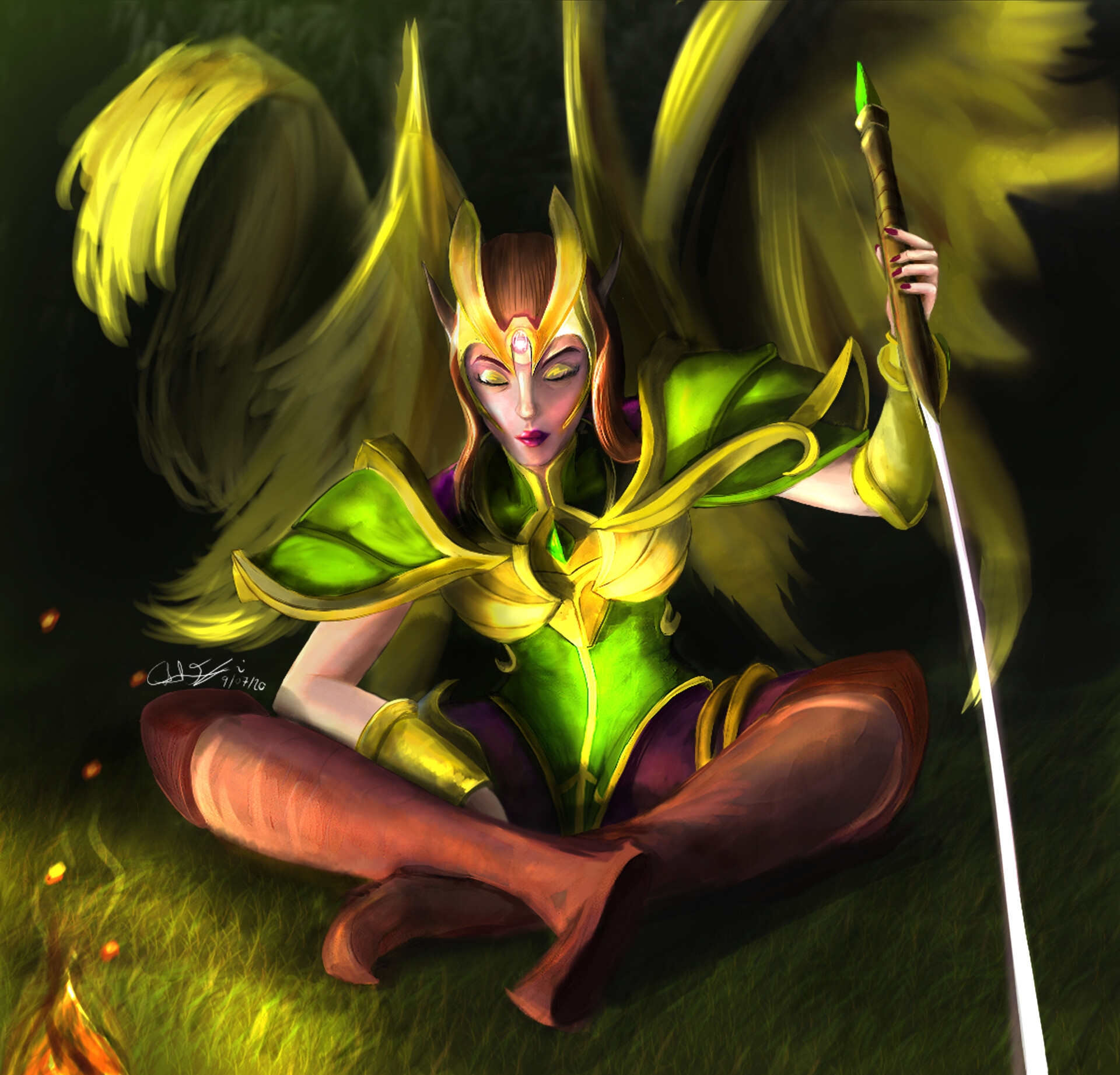 ArtStation - Kayle Fan Art