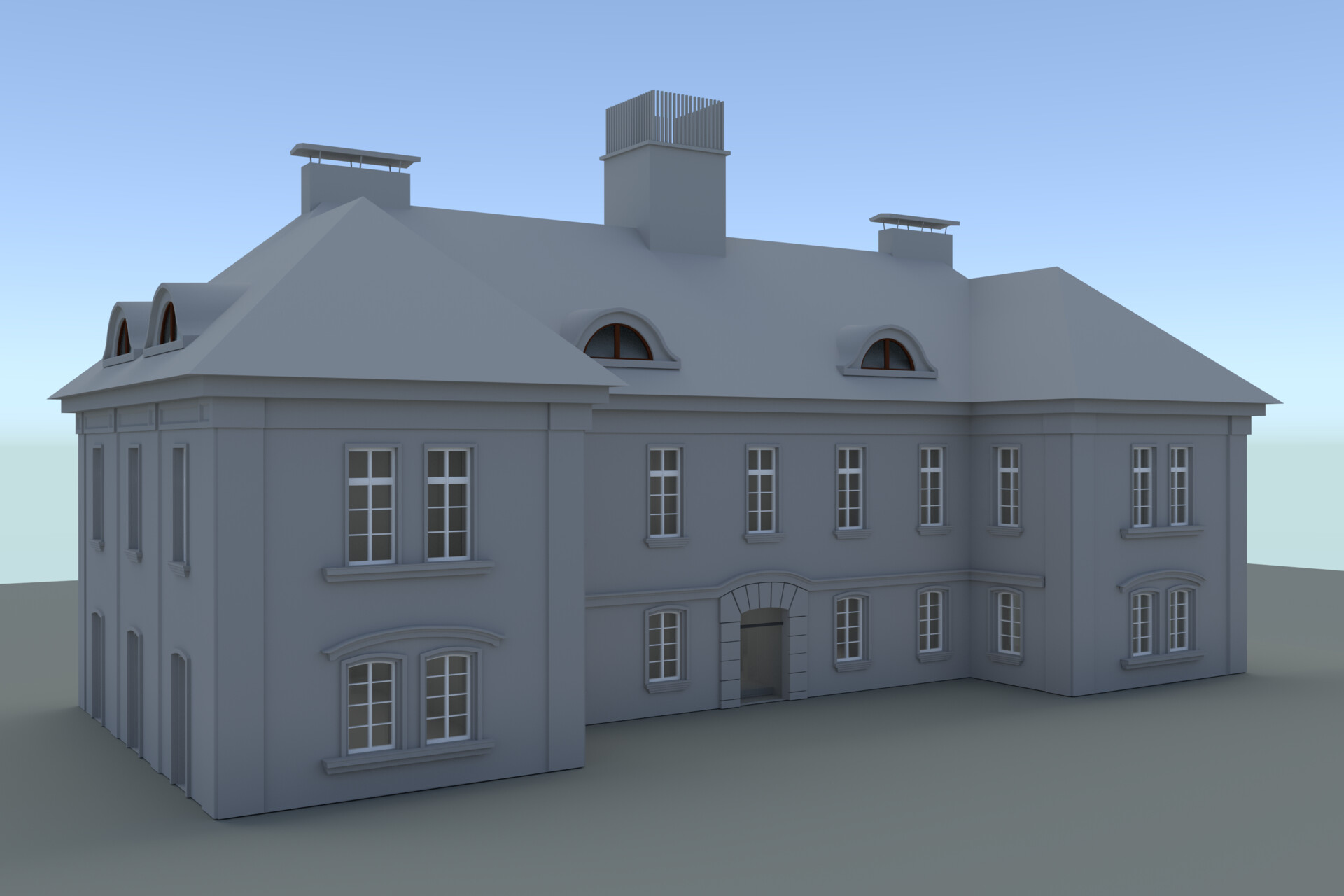 Alexander Szaniszlo - Chateu 3d model