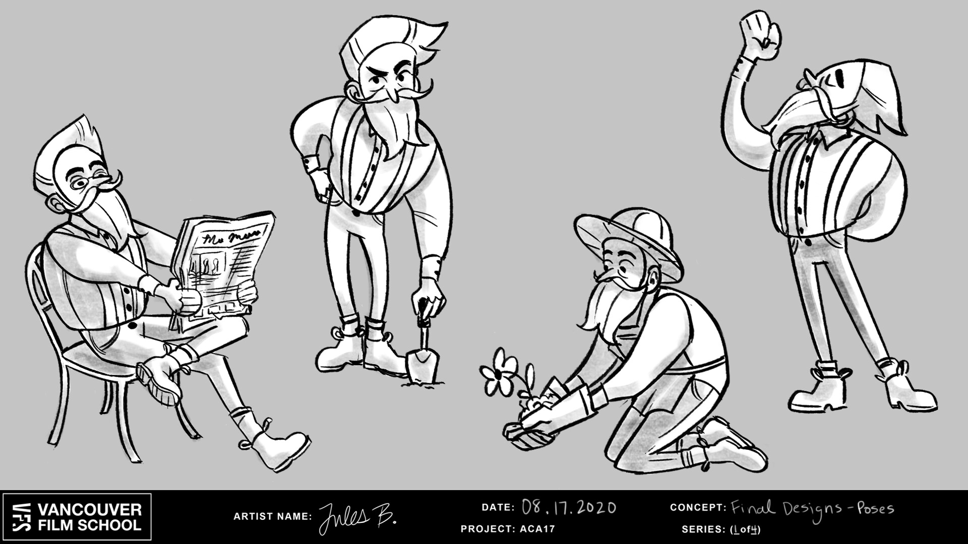 Jules - Character Design Project