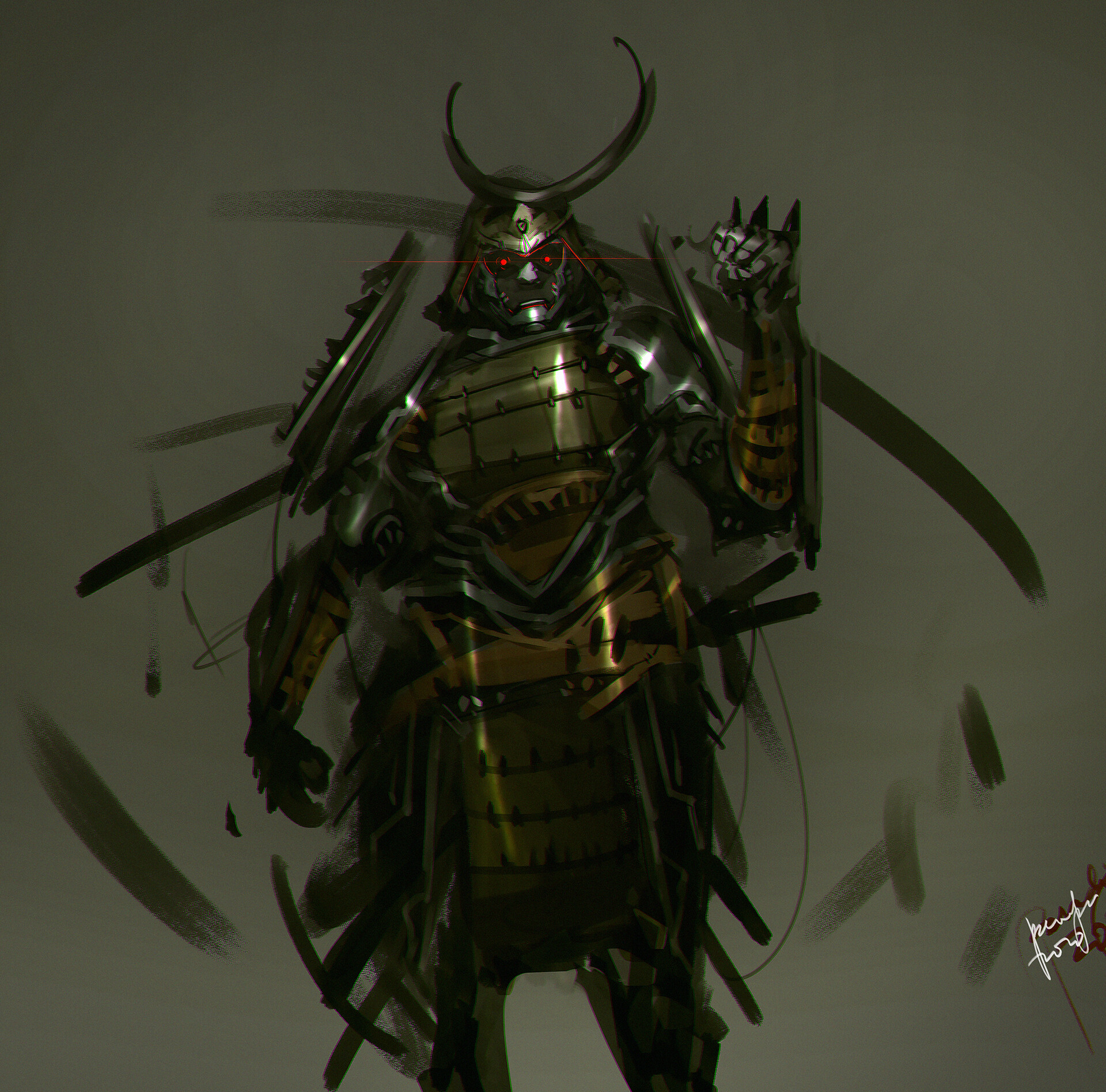 ArtStation - Dead Samurai