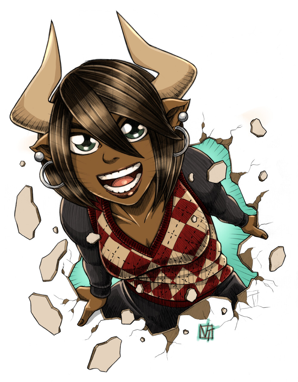 ArtStation - Ms. Toro breaks through!