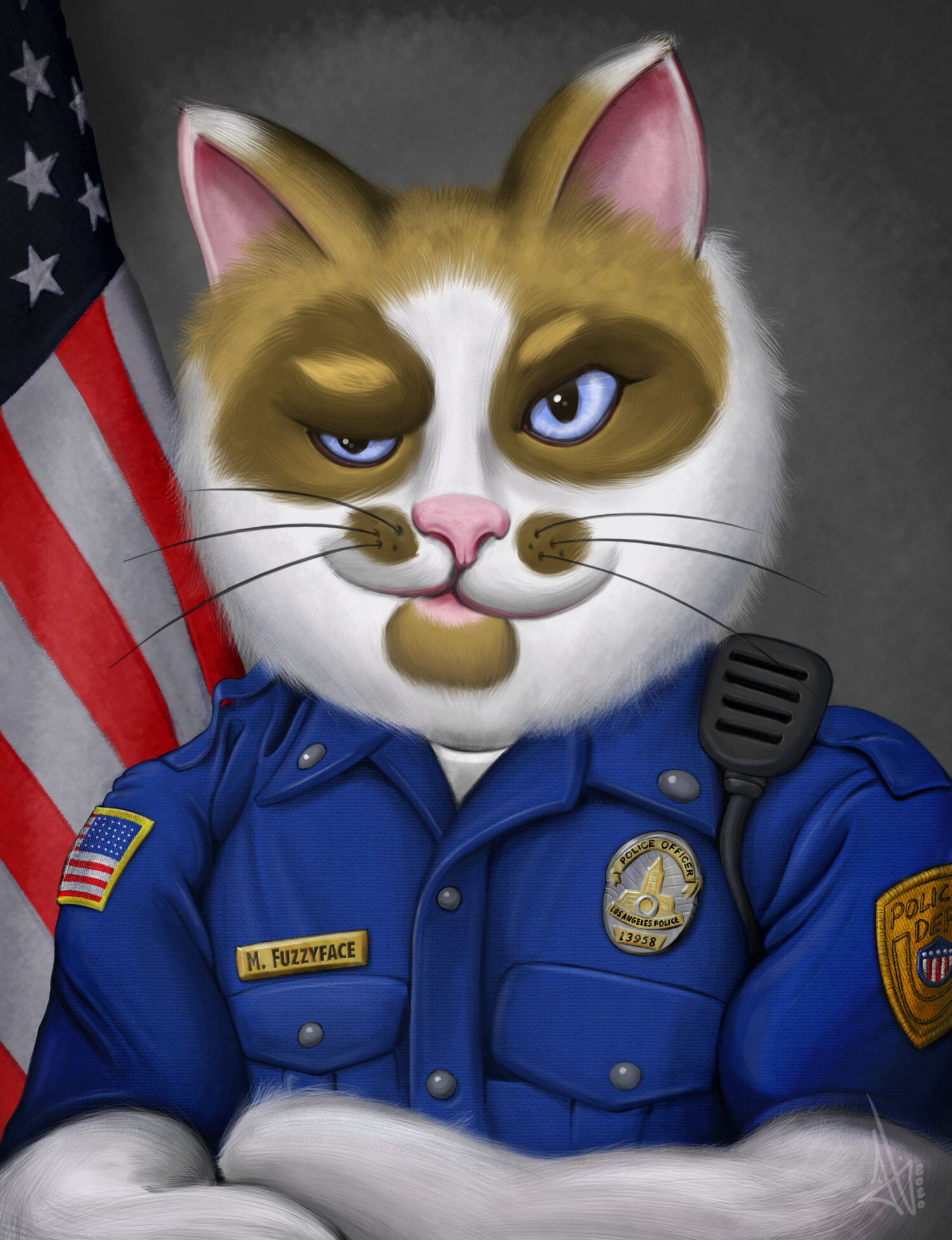 ArtStation - Officer Fuzzyface, Meow Meow Fuzzyface