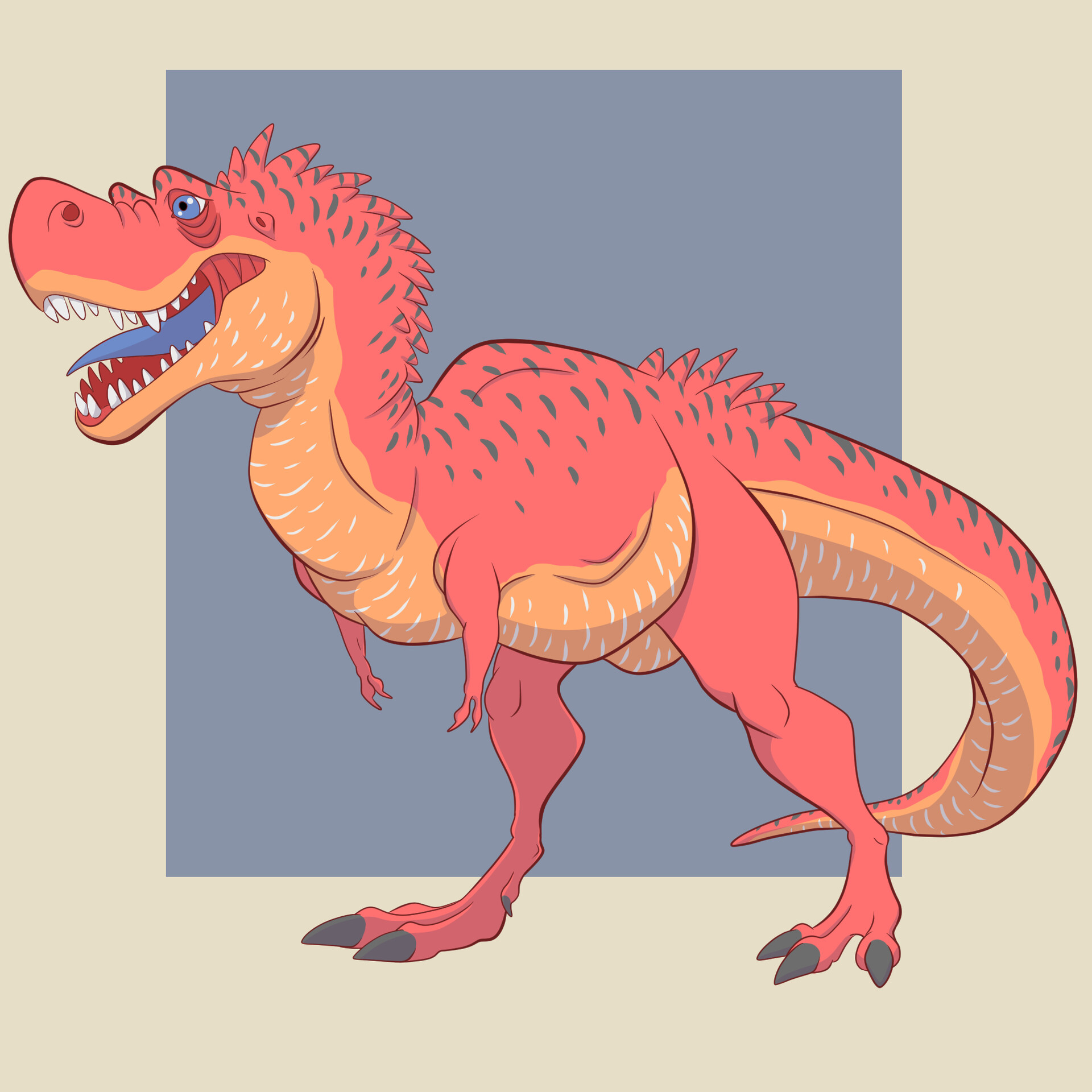 ArtStation - Juvenile T-Rex