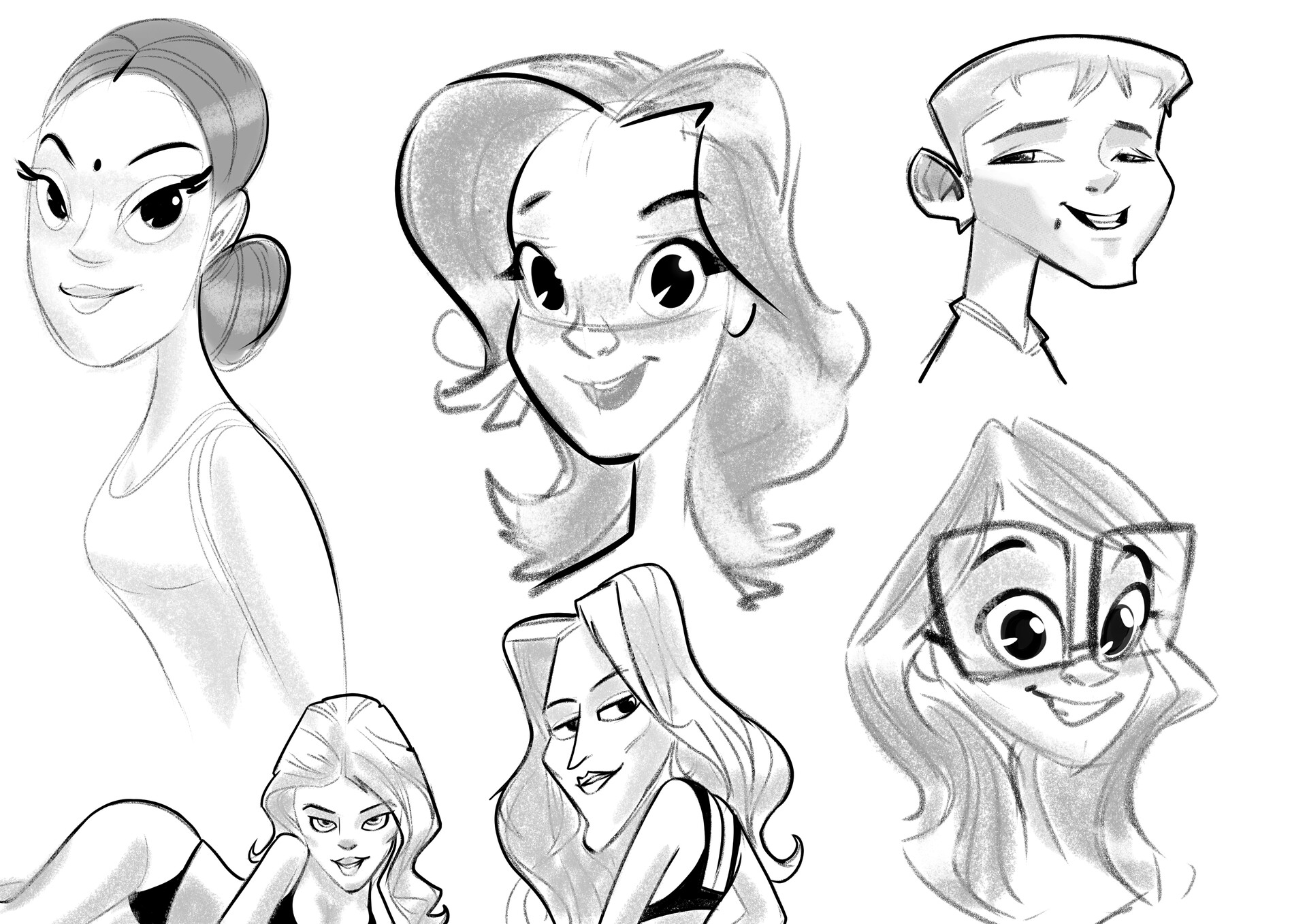 ArtStation - rough sketches