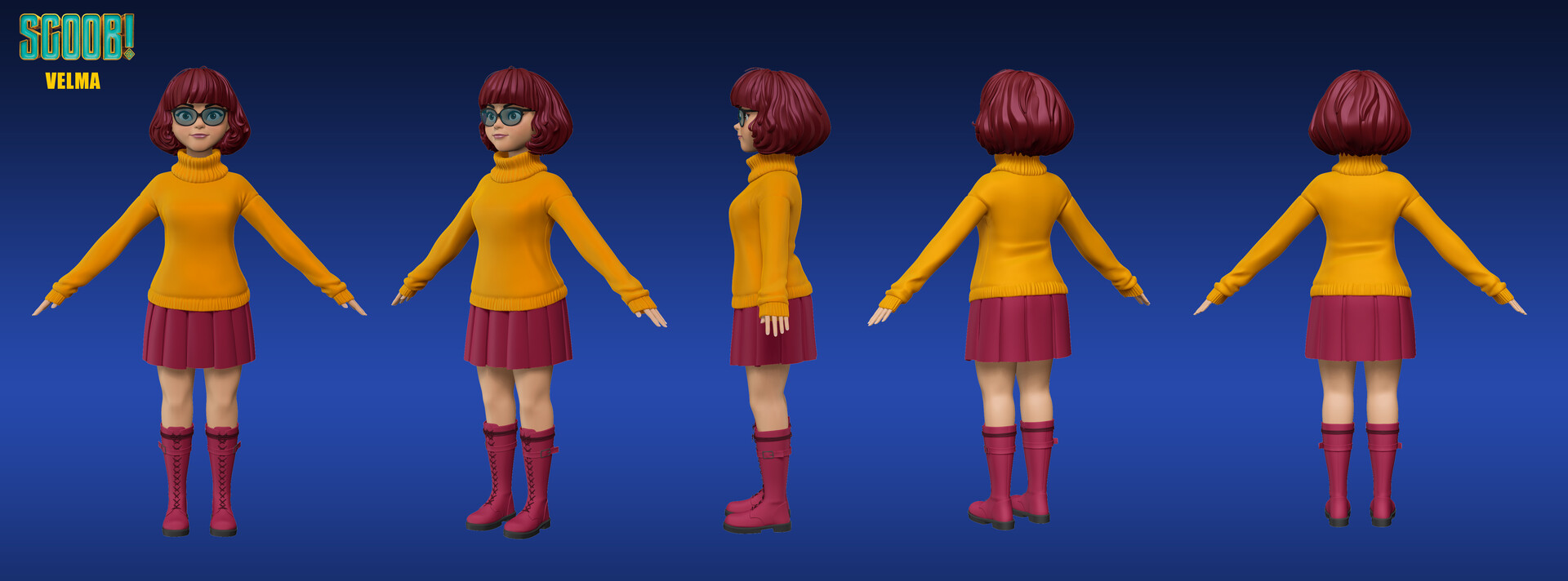 Kevin Taylor 3D Artist - Scoob! Velma Model