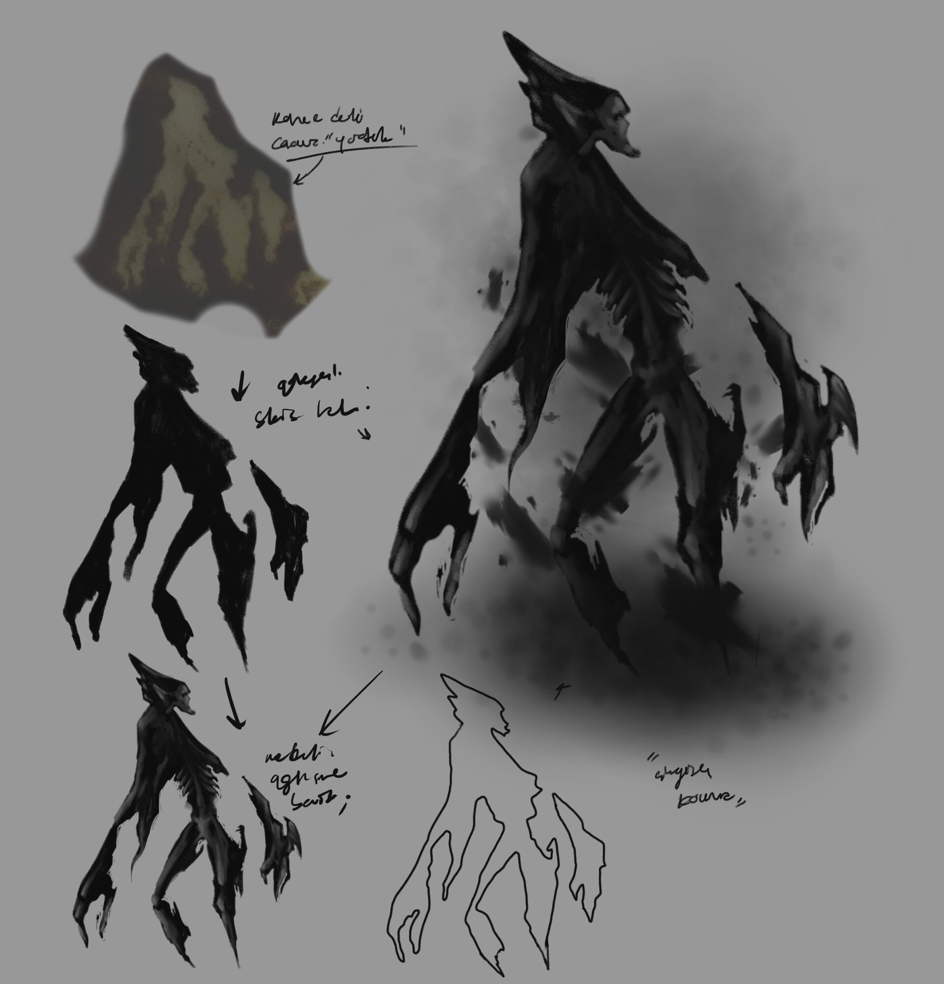 ArtStation - The creature in my coffee