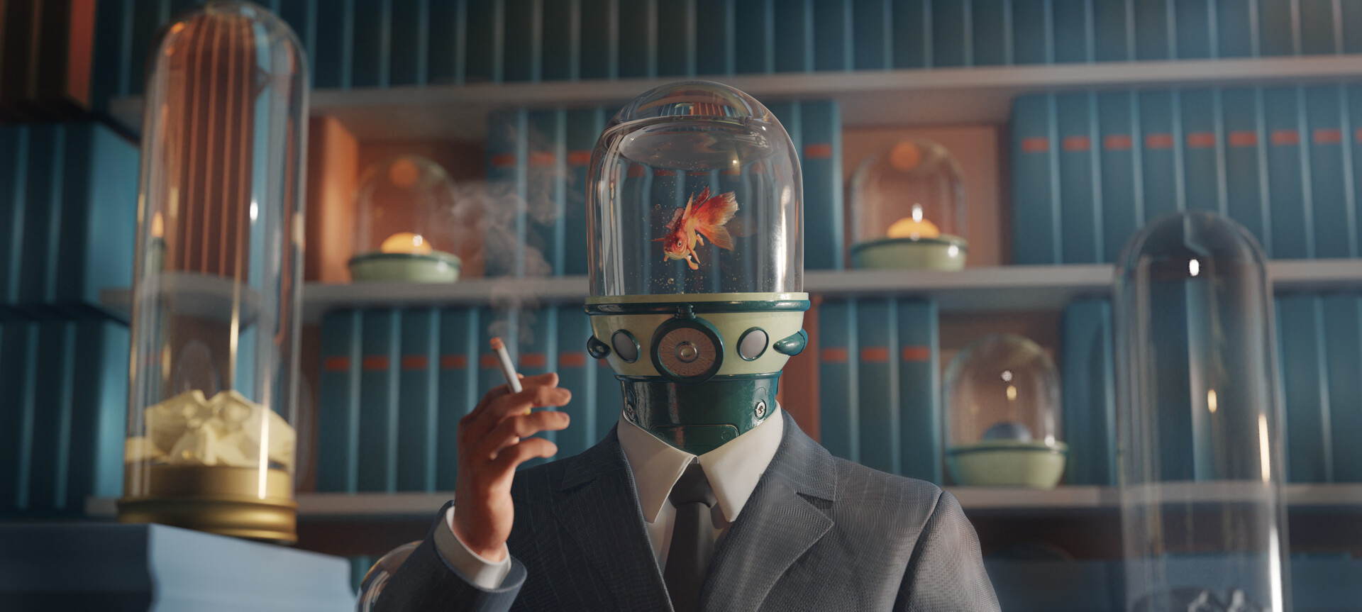 FlyCat Fly - Fishman - Umbrella Acadamy series