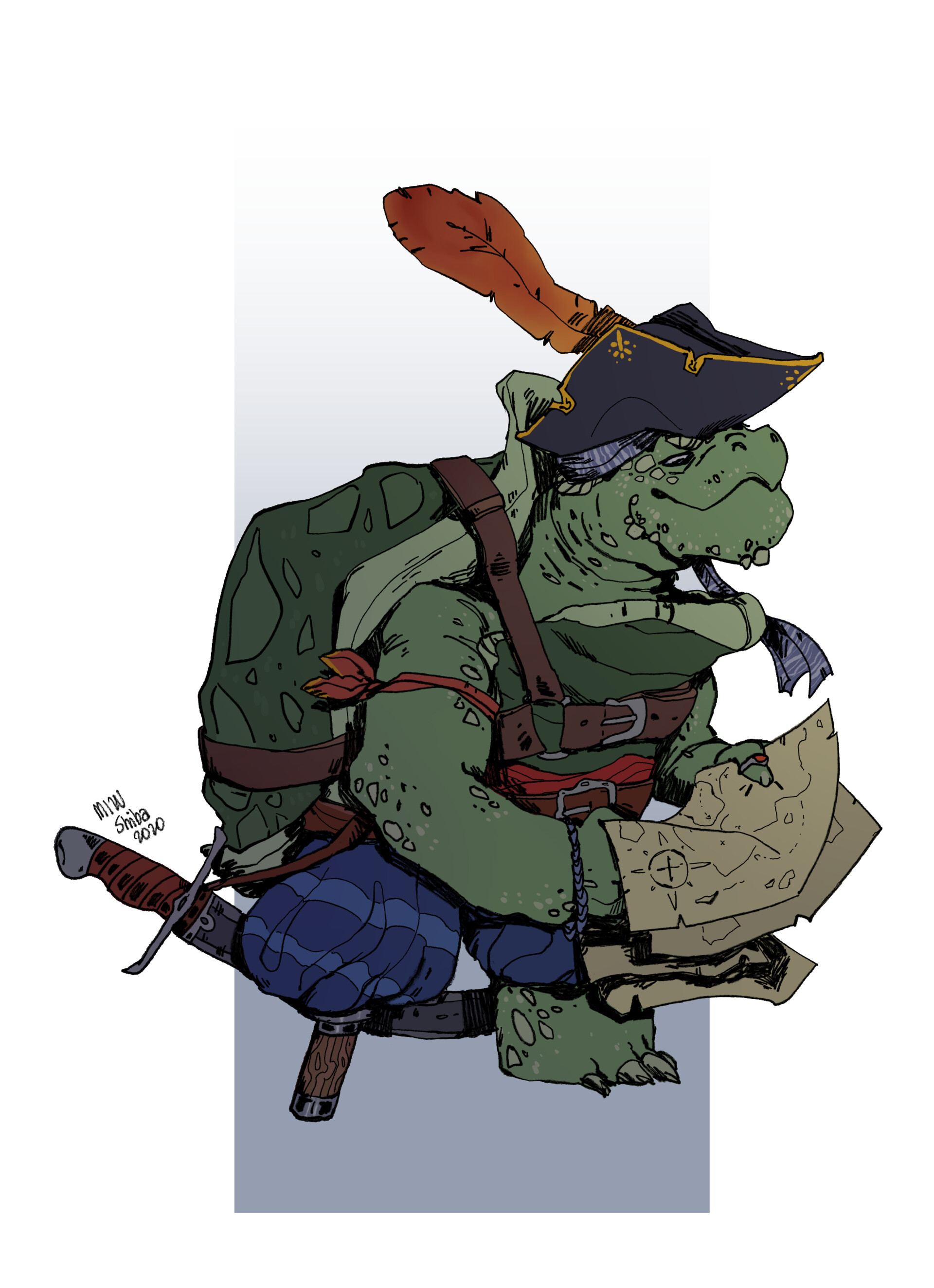 ArtStation - Turtle Captain