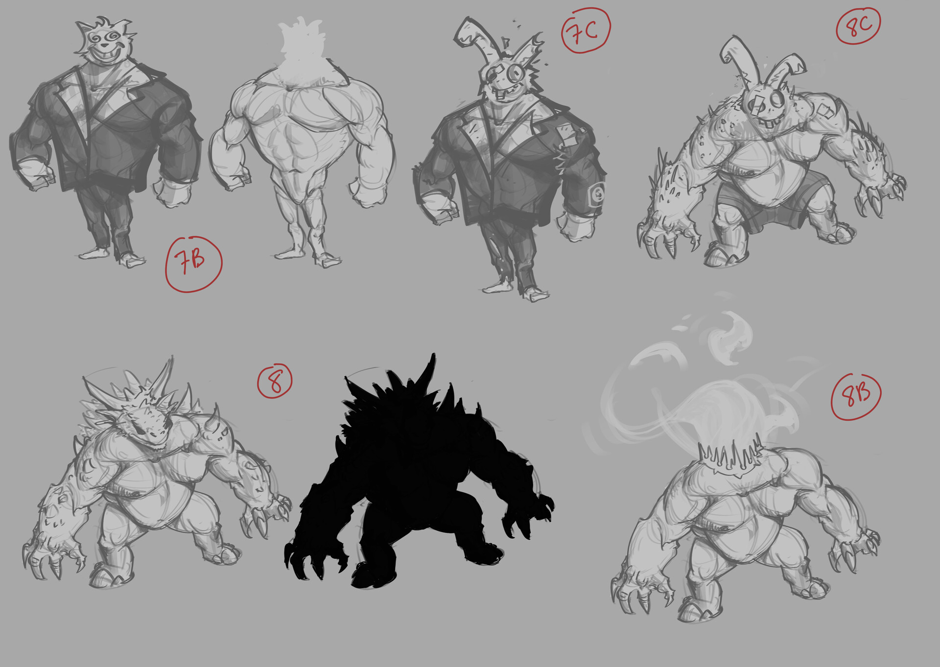humanoid demon designs