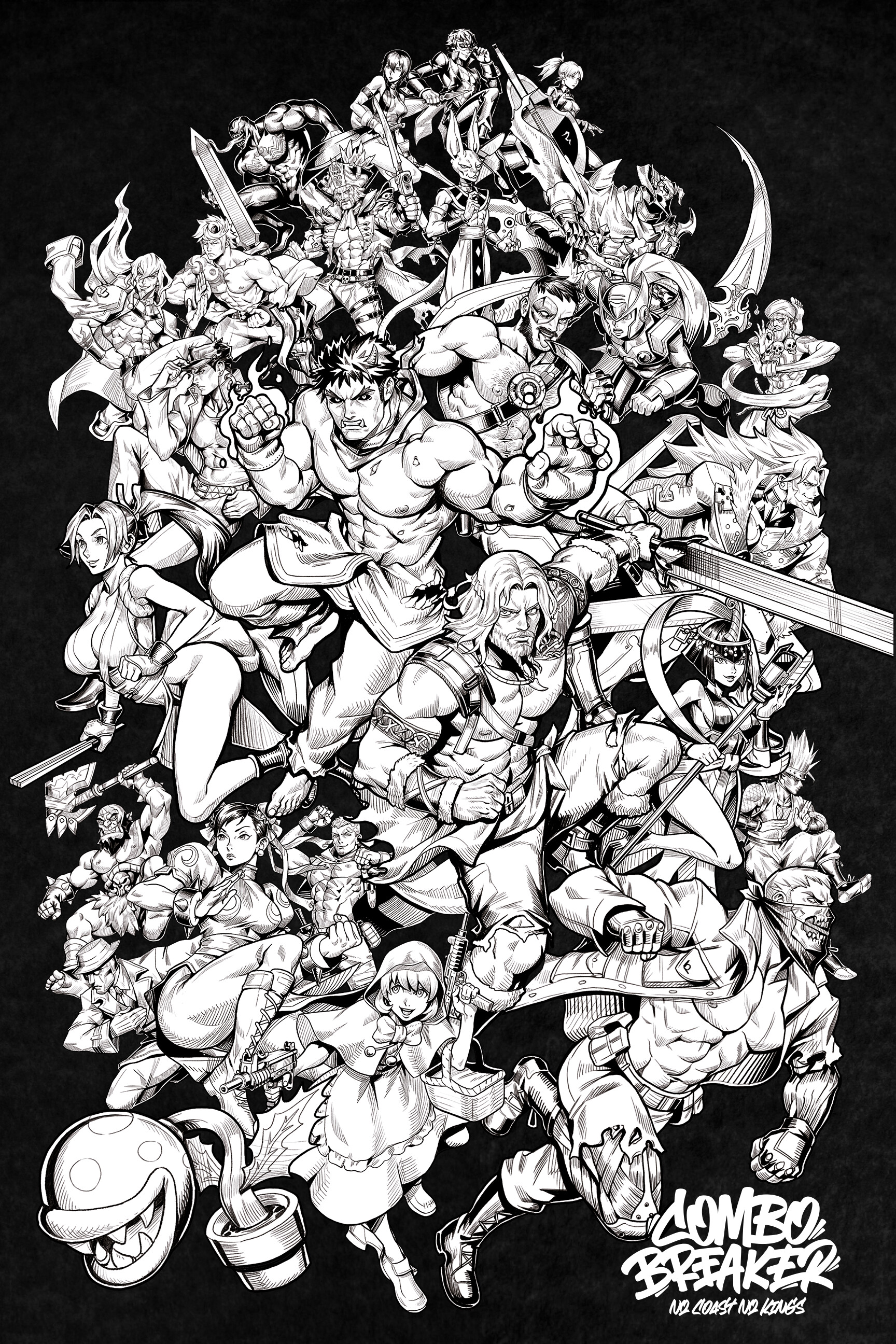 ArtStation - Combo Breaker 2020 Promotional art