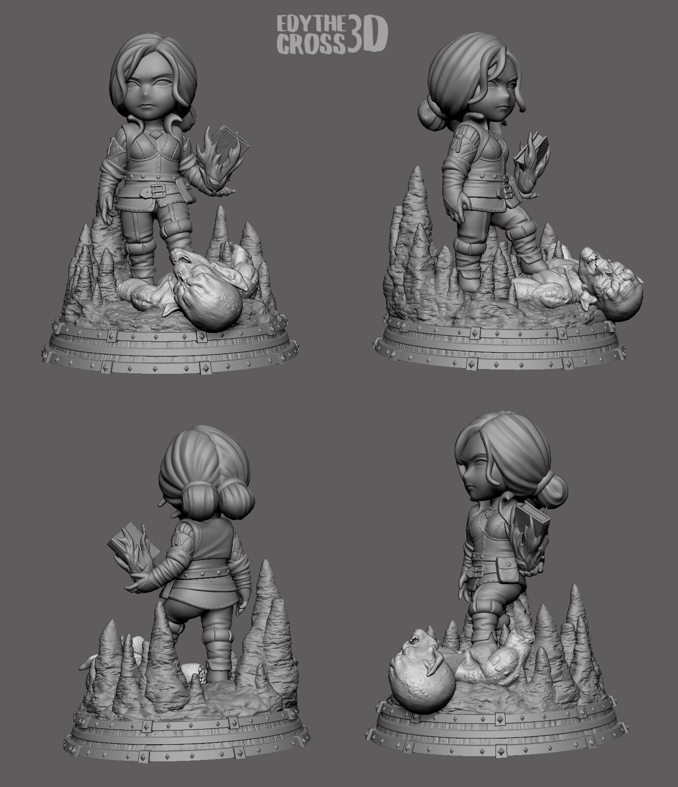 NomNom Figures - Witcher - Triss