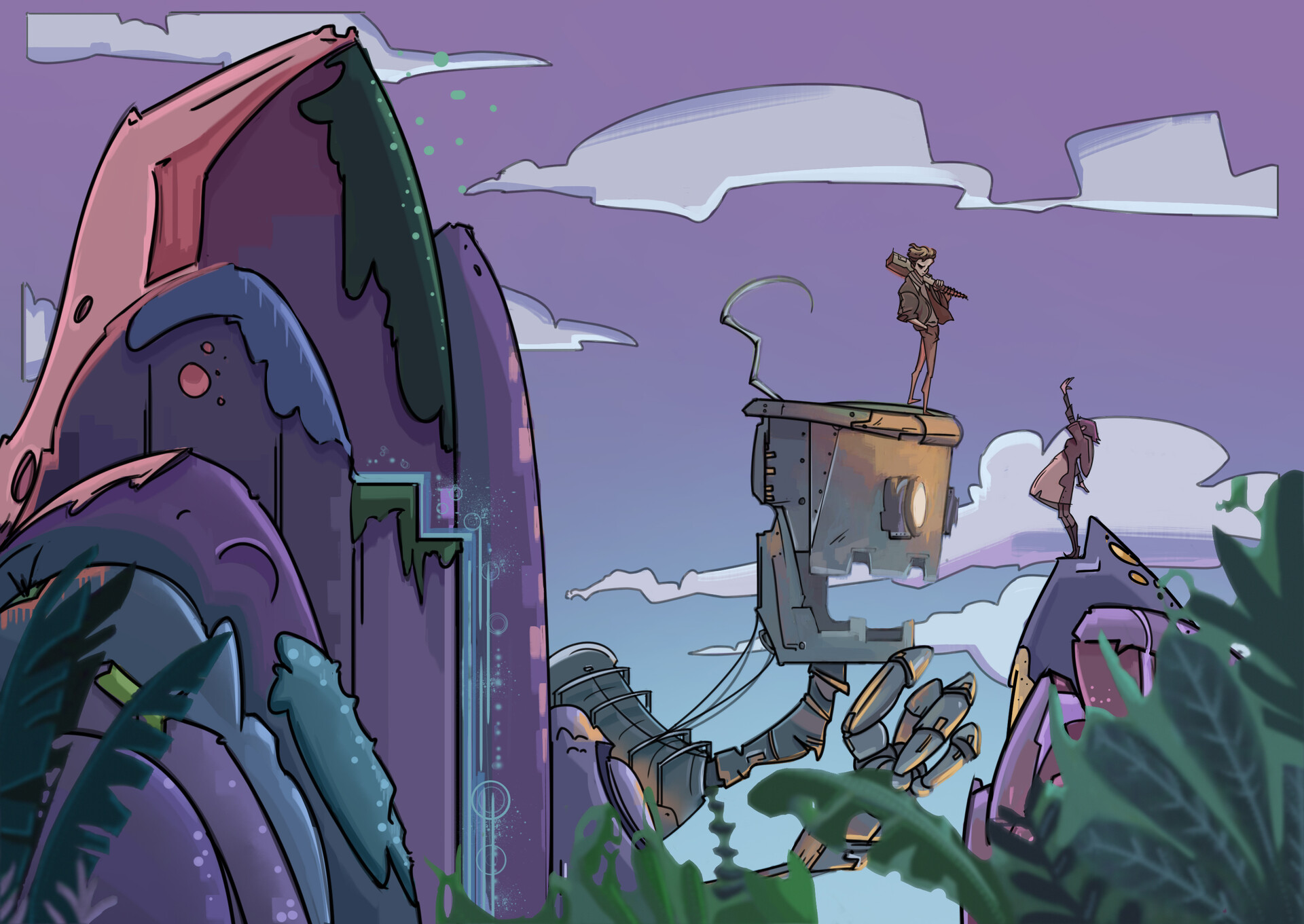 ArtStation - IRON ROBOT