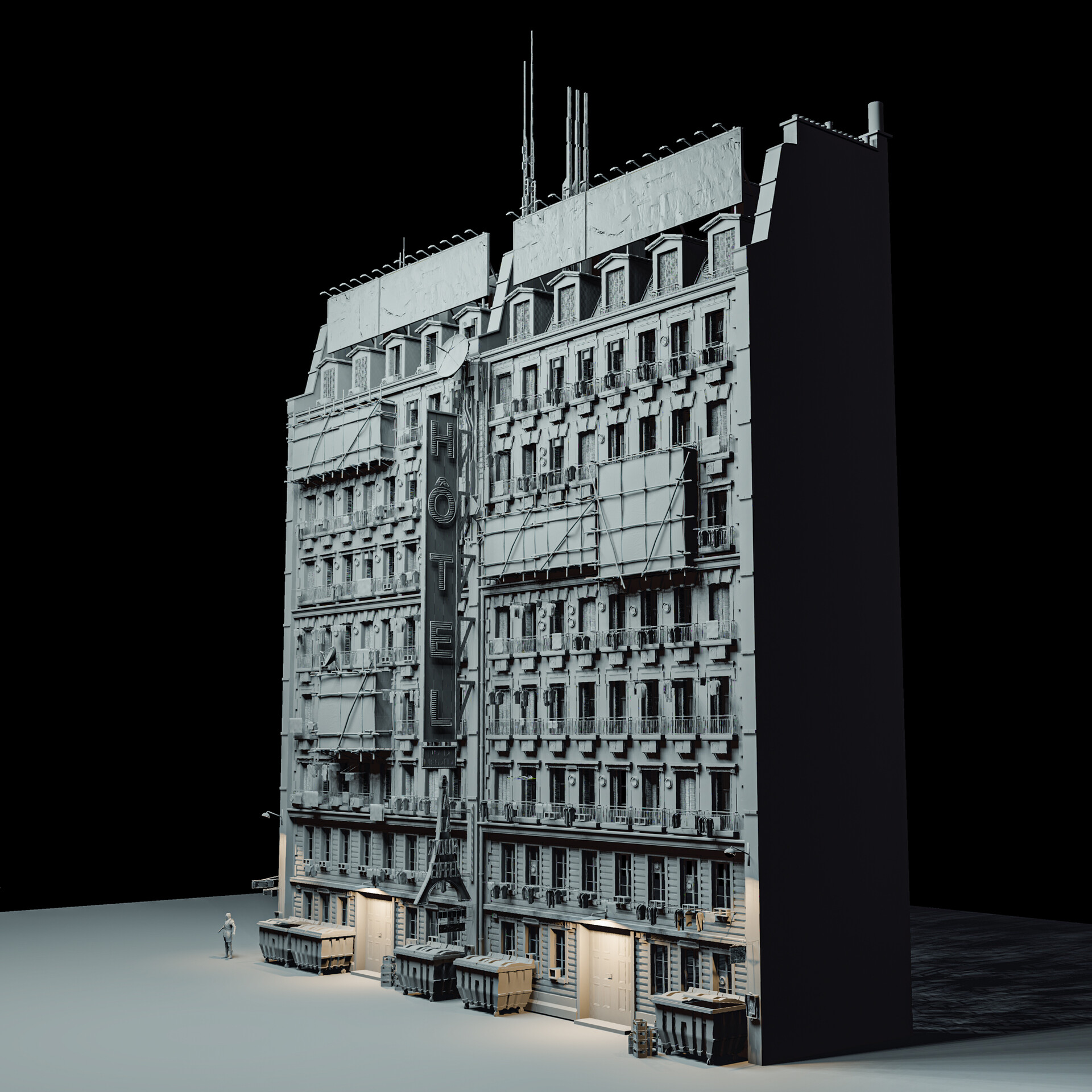 James Jiang - Old Paris building