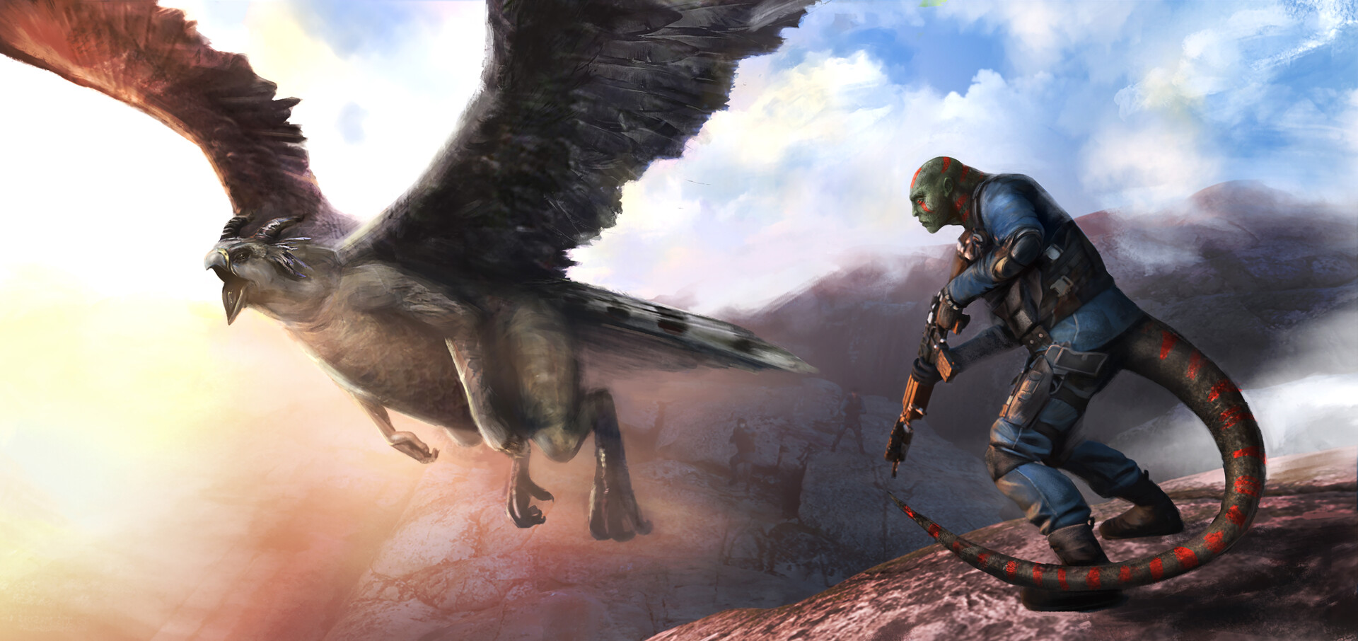 ArtStation - Battle Scene