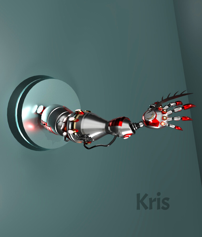 ArtStation - Robot Arm