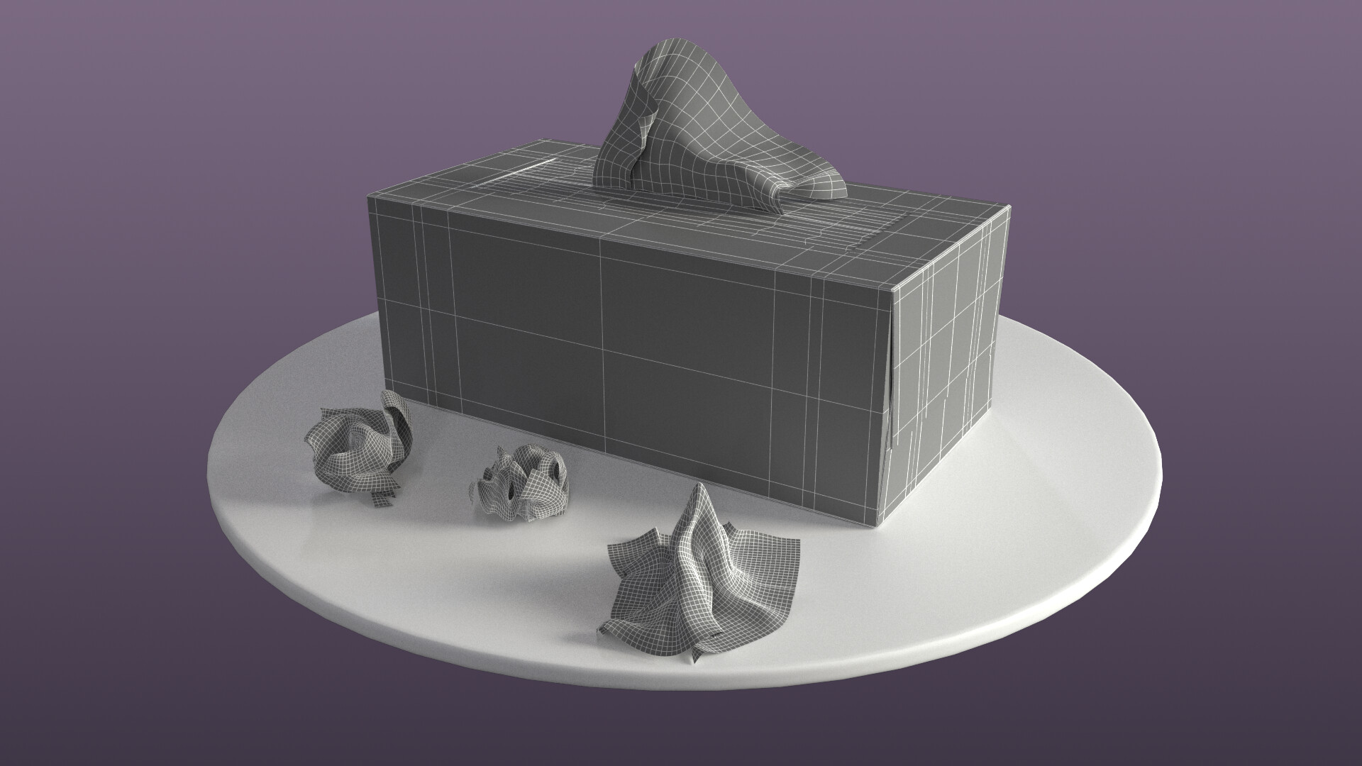 Megan Buentipo - Tissue Box Model