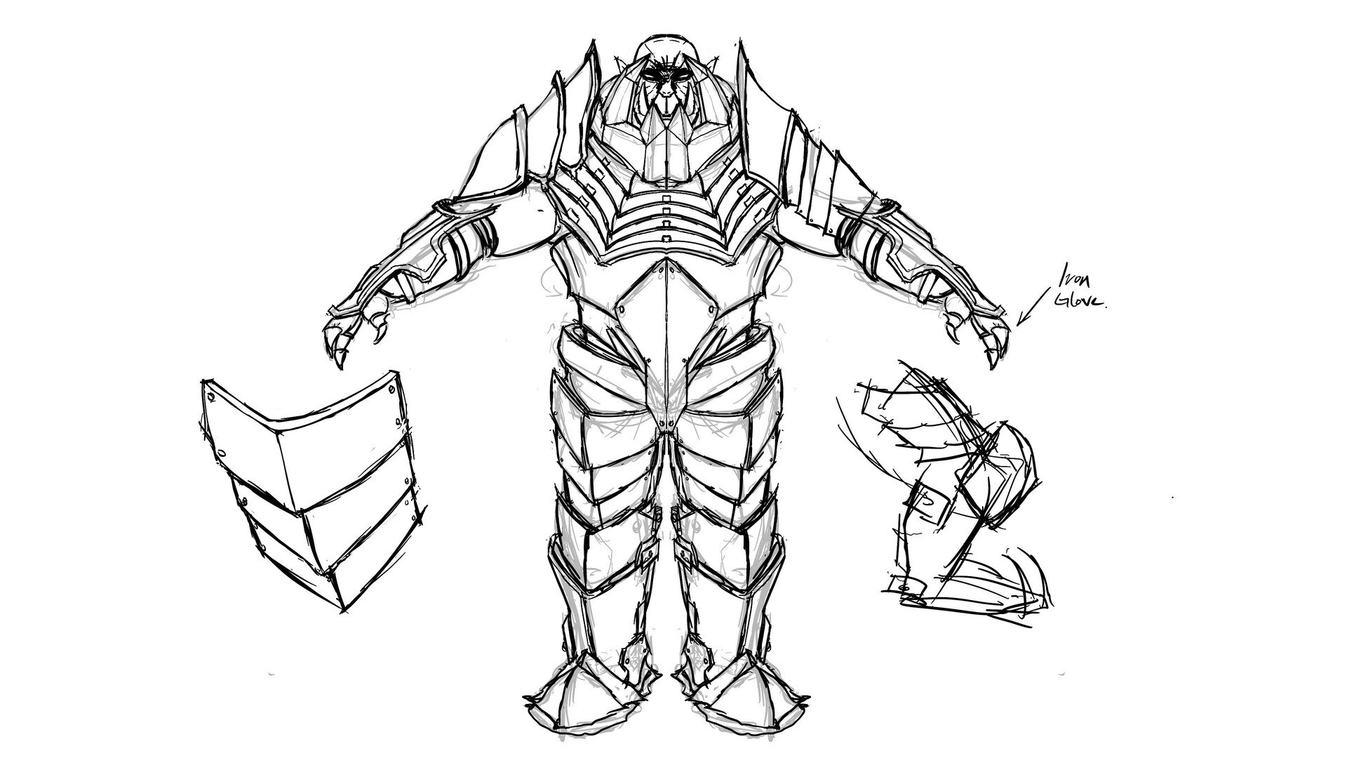 James Jiang - Warboss Gold Jaw concept art