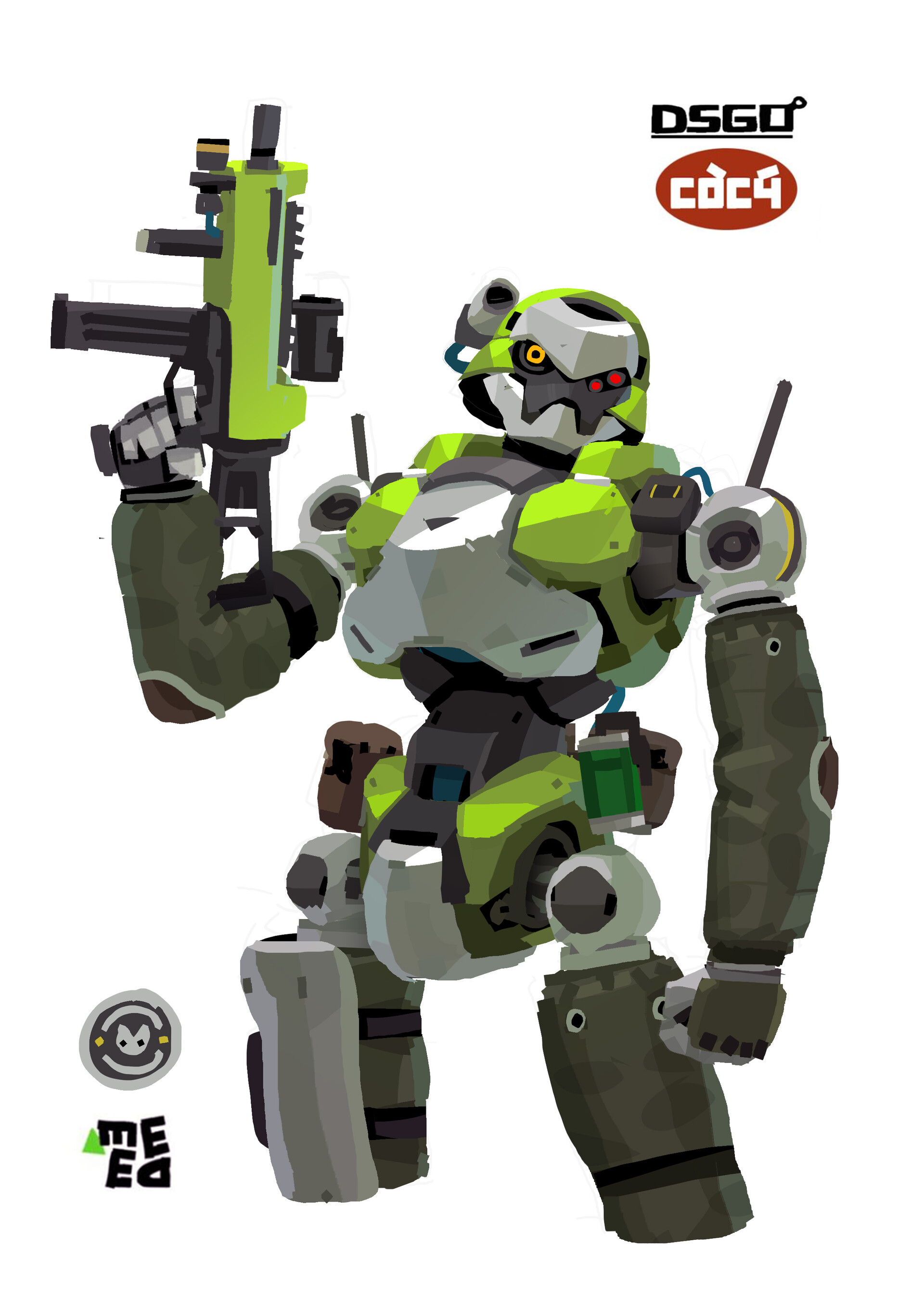 ArtStation - tactic mecha