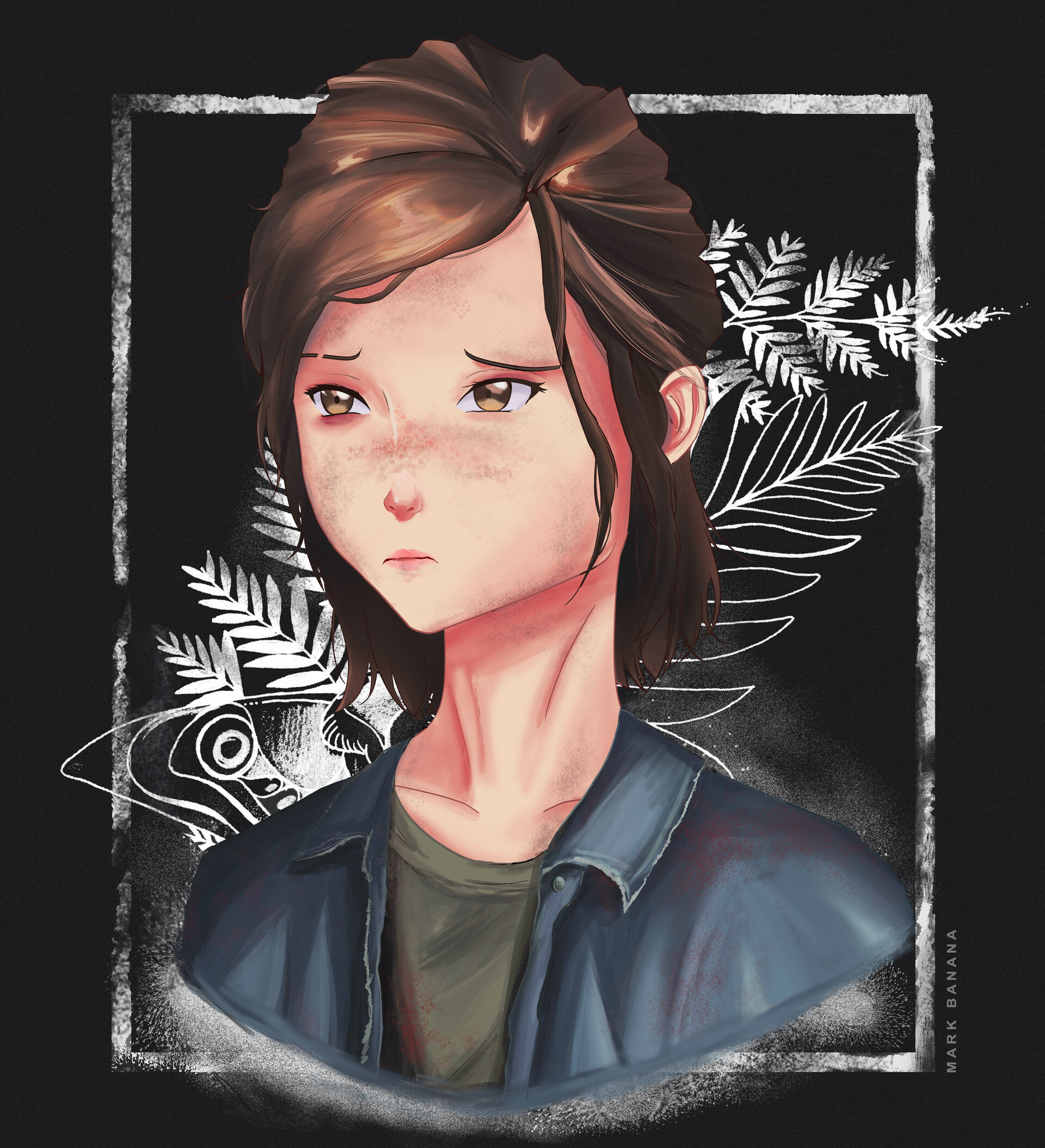 ArtStation - Ellie Fanart- The Last of Us