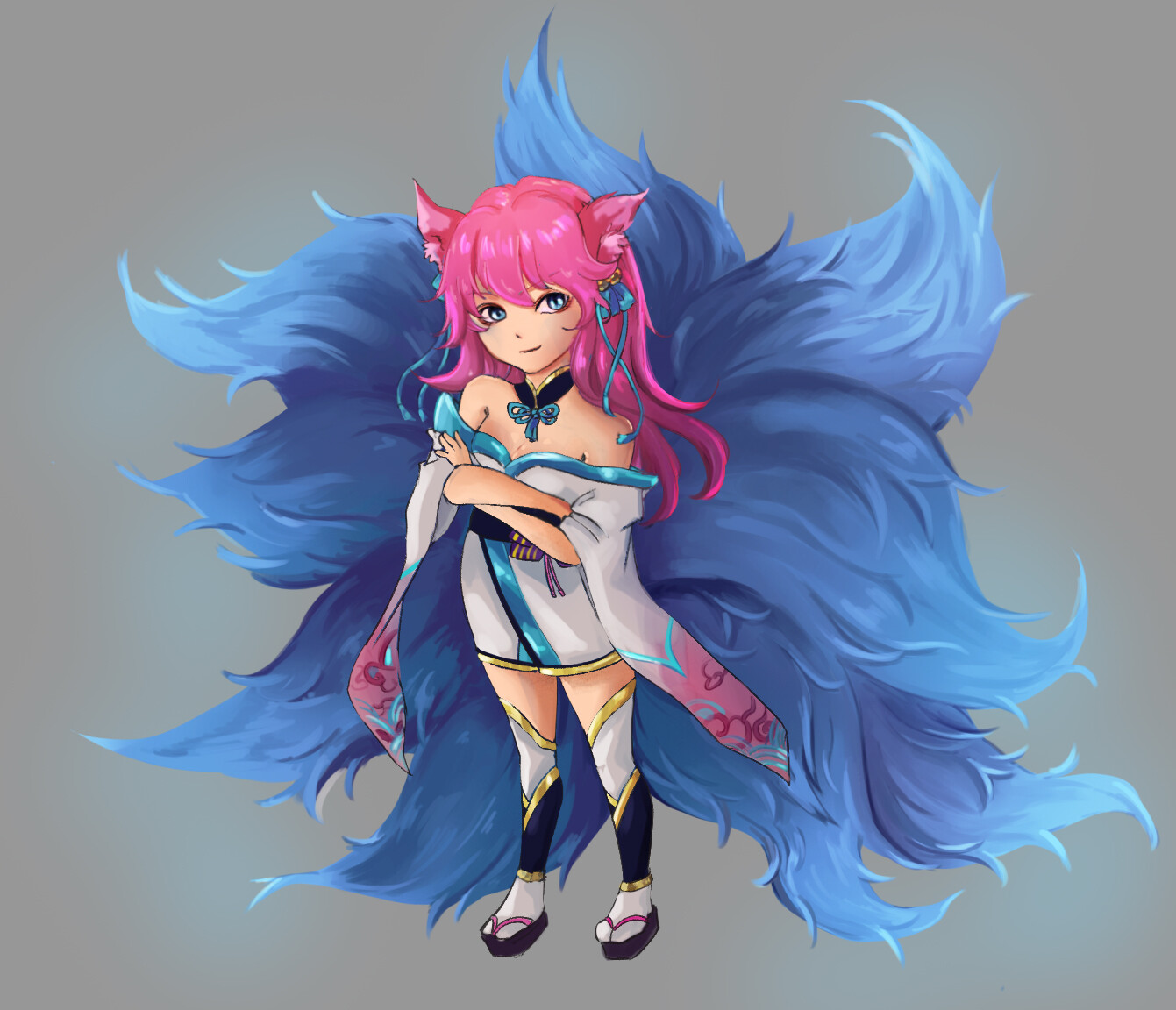 ArtStation - Ahri Spirit Blossom