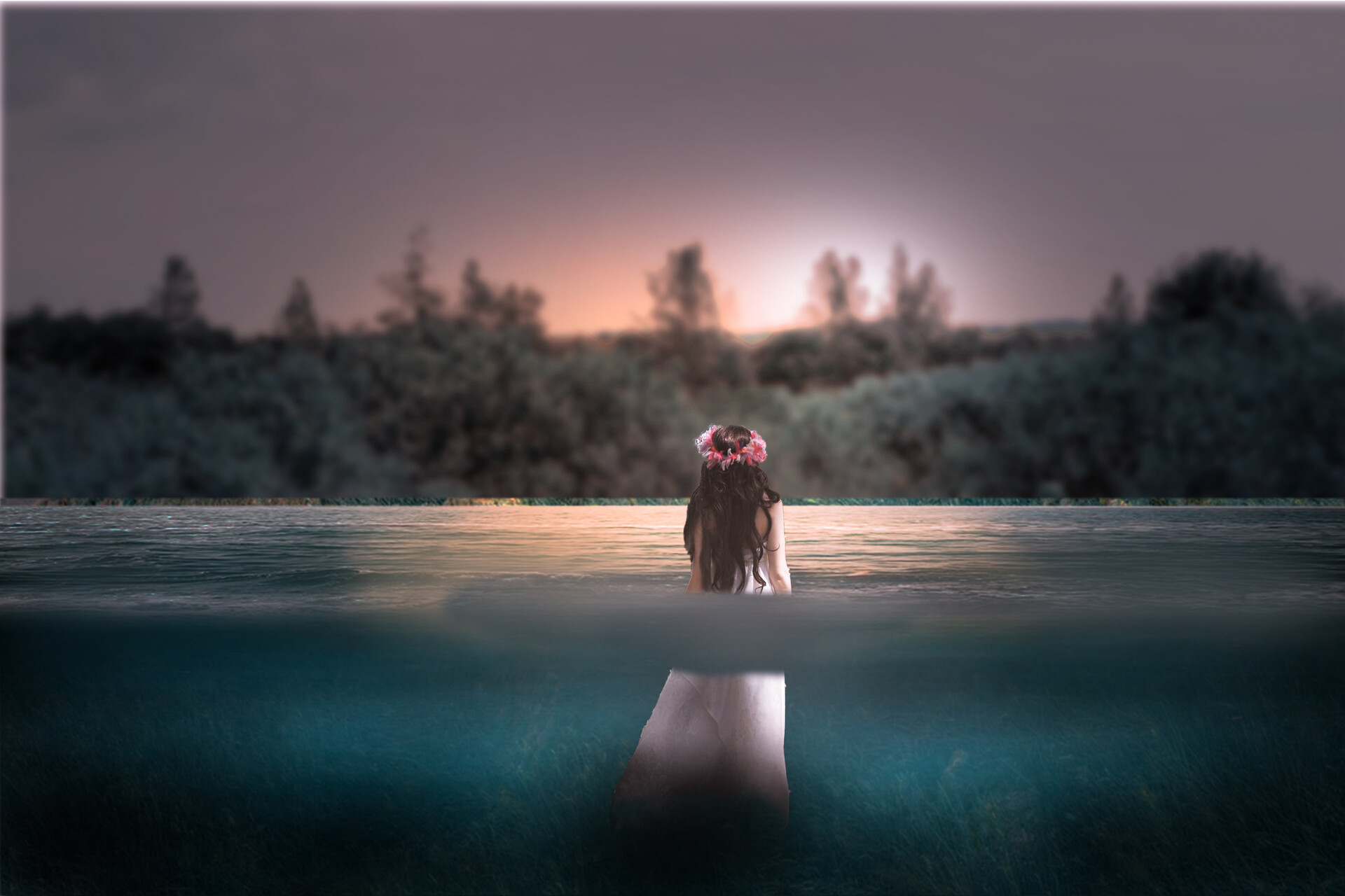 ArtStation - How To Make Photo Manipulation Women in Water
