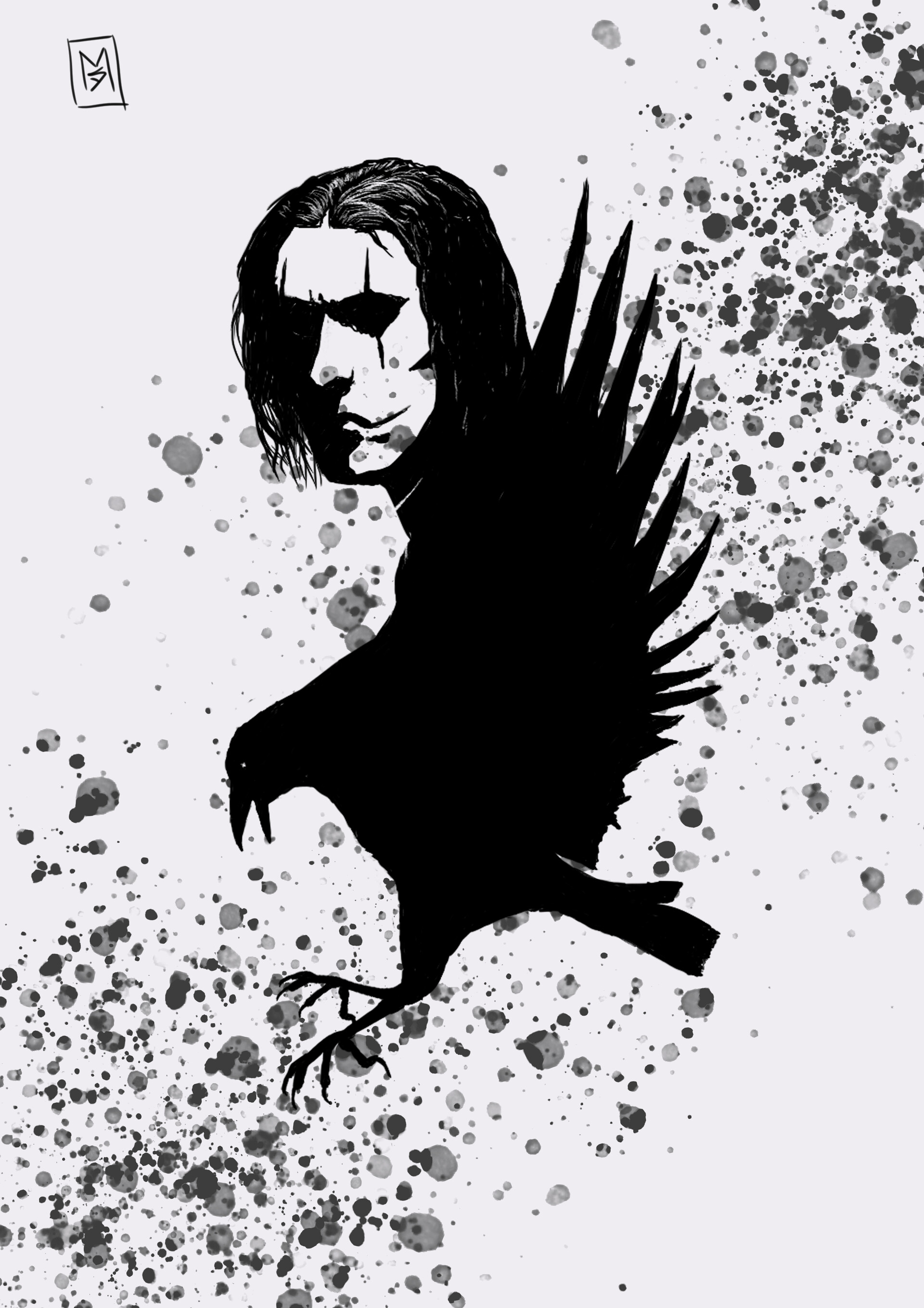 ArtStation - The Crow film fanart.