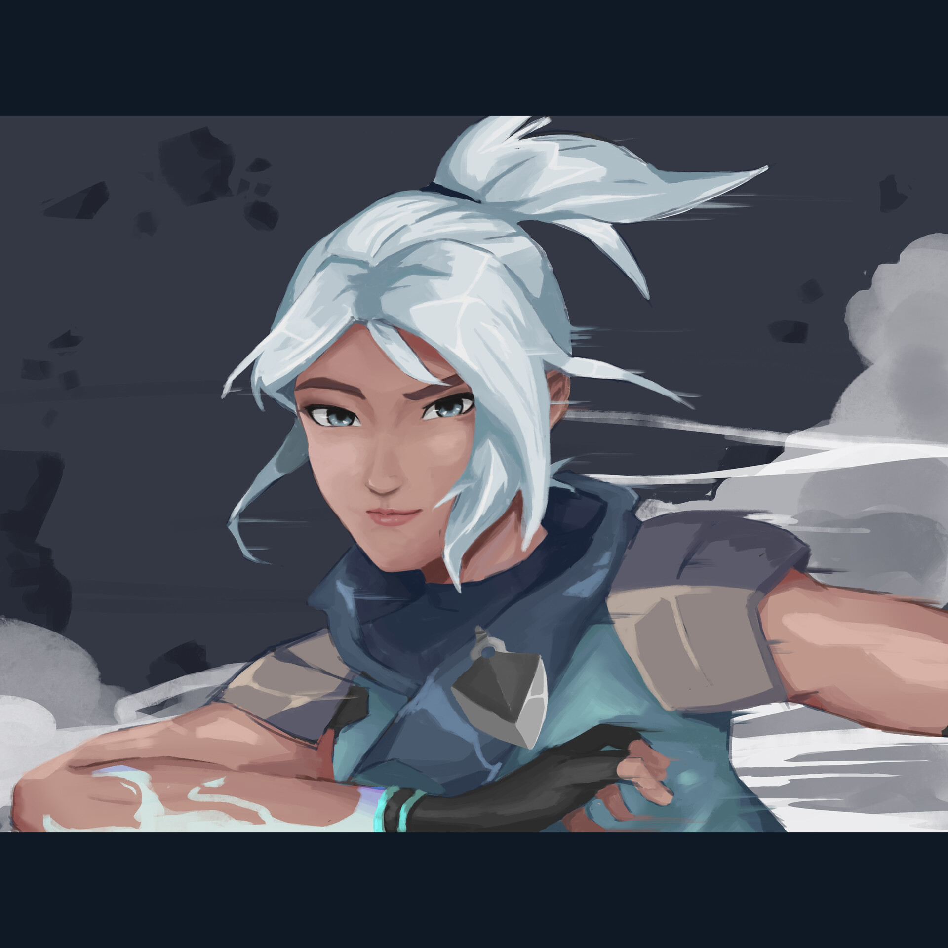Artstation Jett Valorant Fan Art