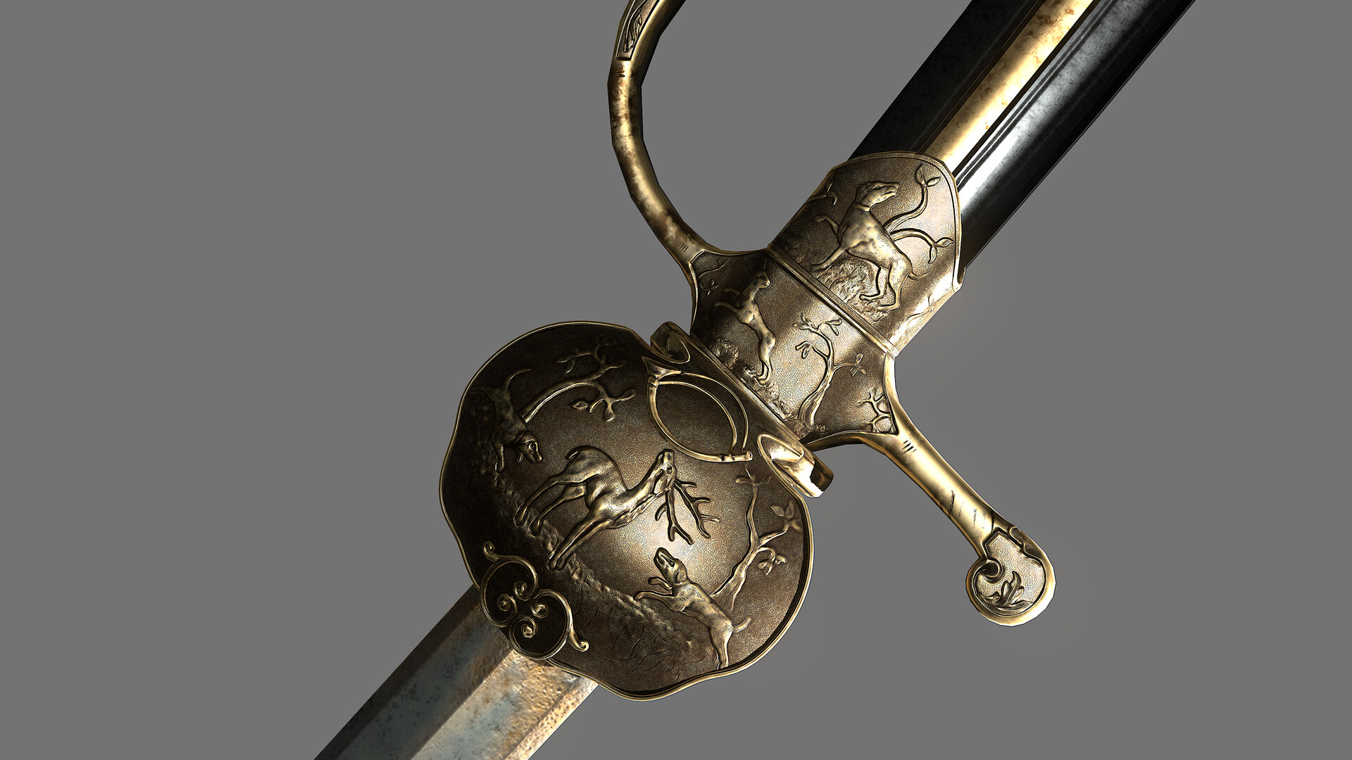 ArtStation - Hunting Sword