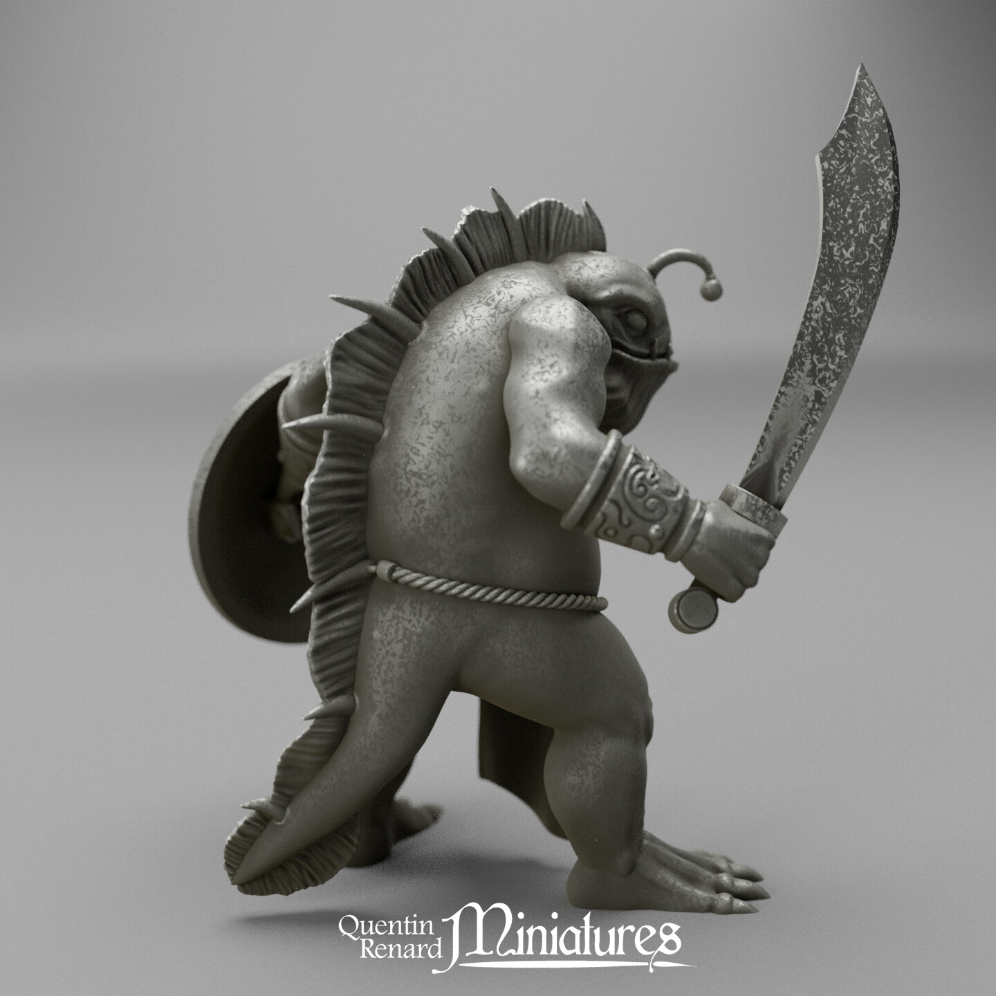 Quentin Renard - Merrow Warrior