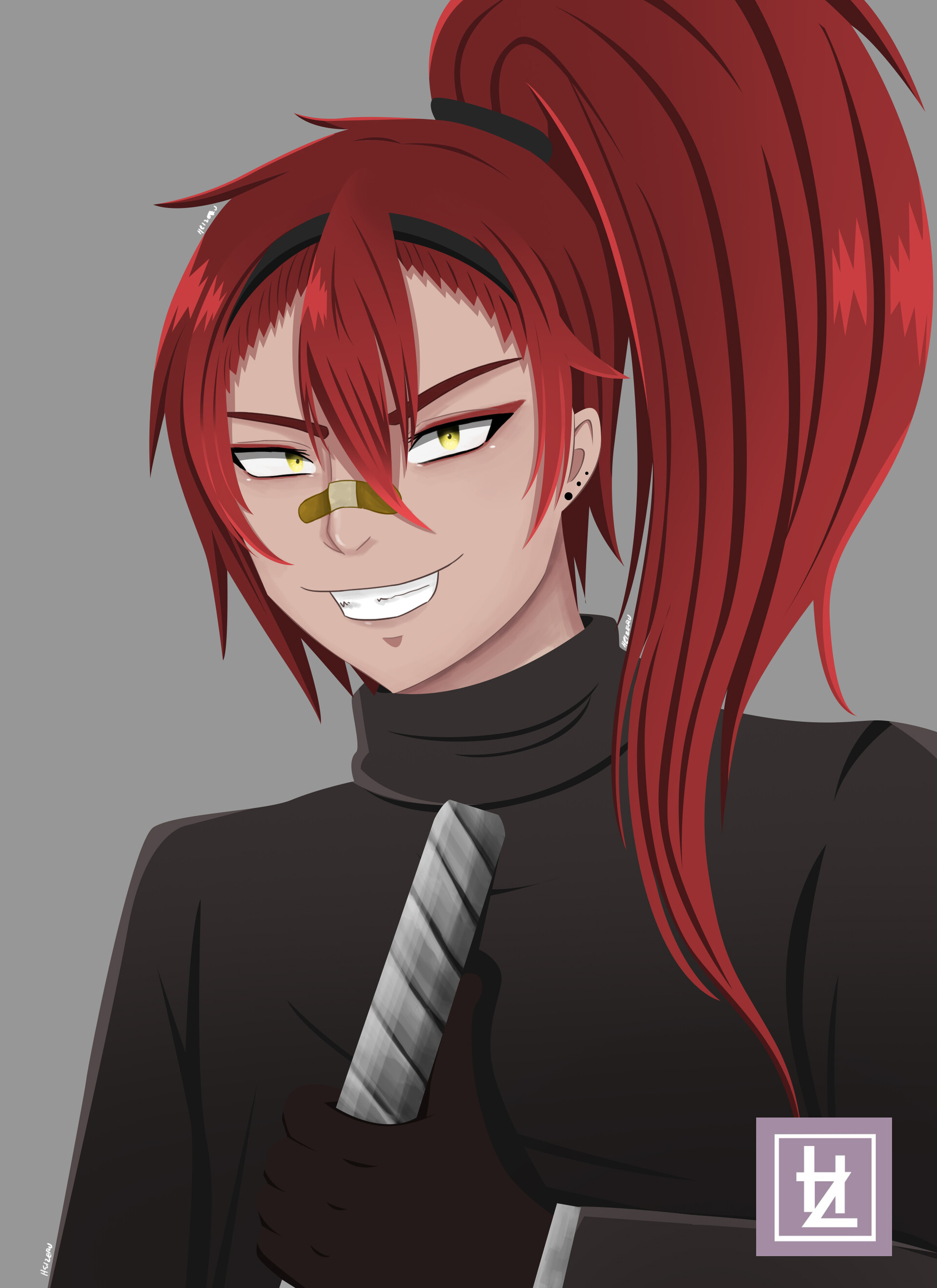 ArtStation - GIN - Samurai OC