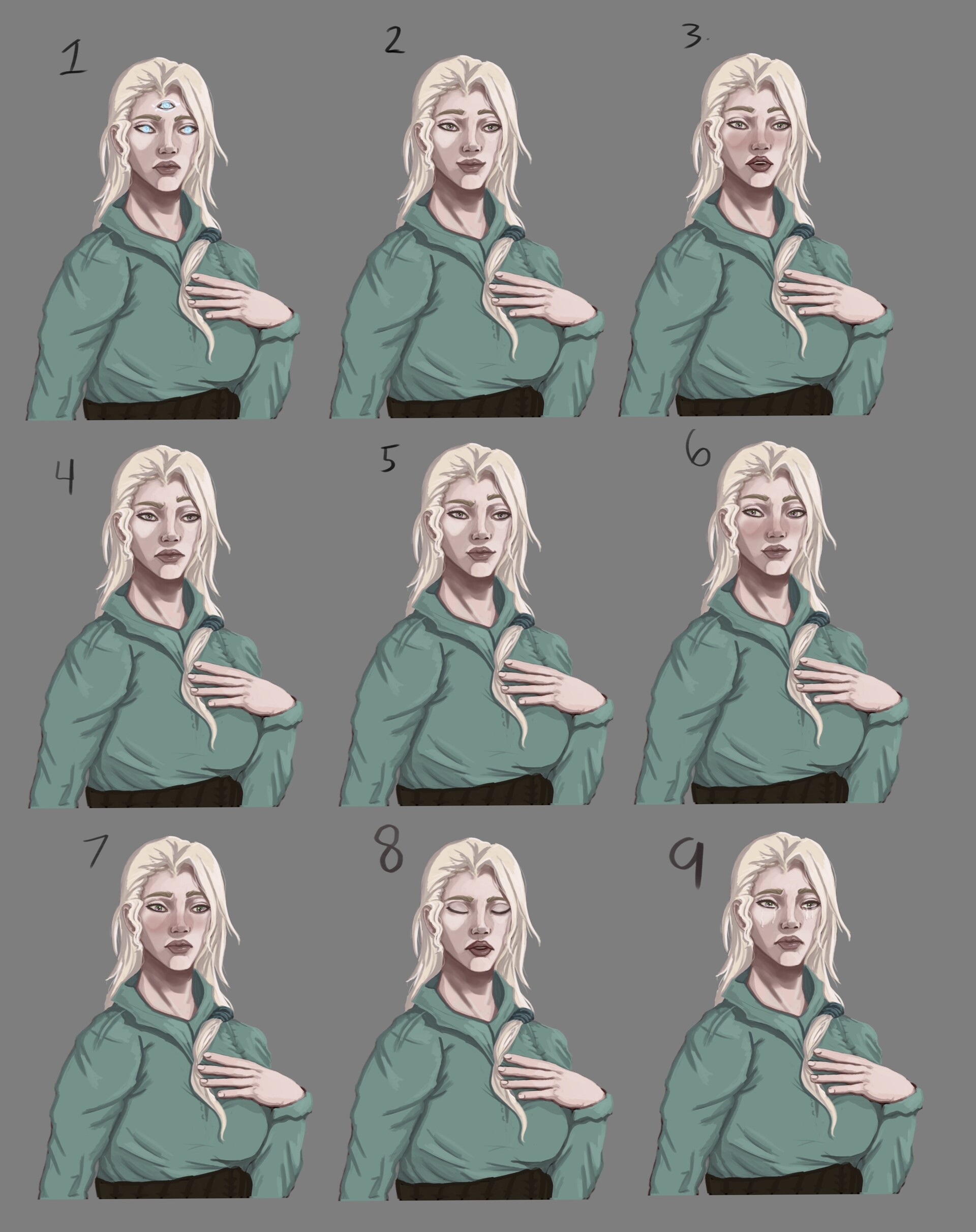 ArtStation - Carmen sprite examples