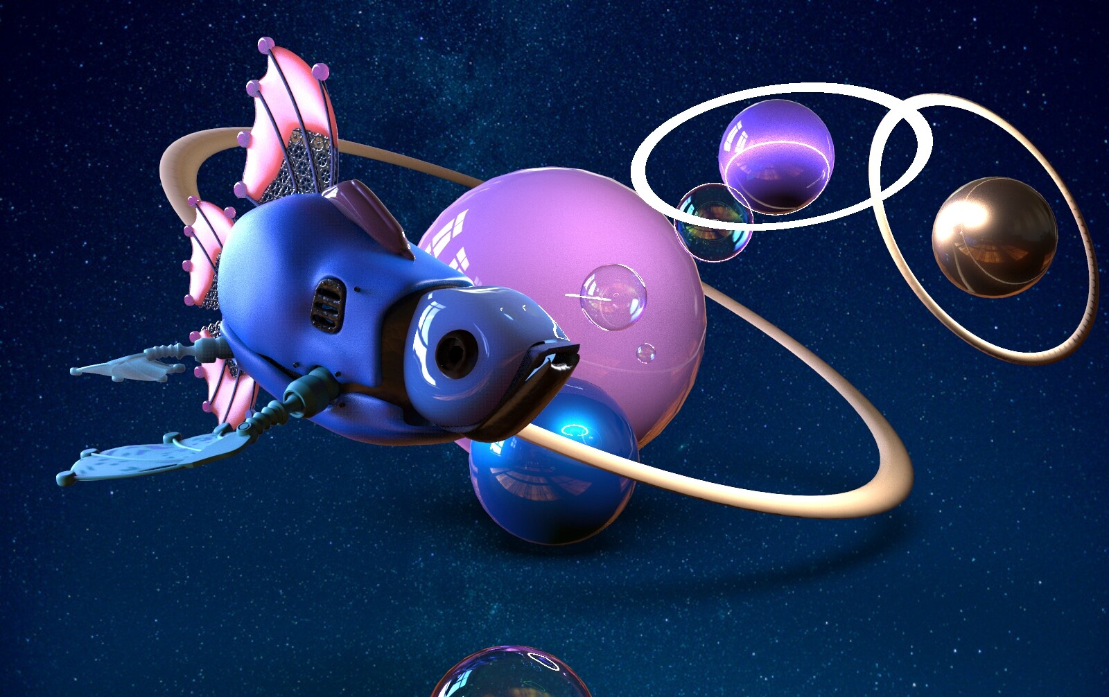 ArtStation - The first 3D work