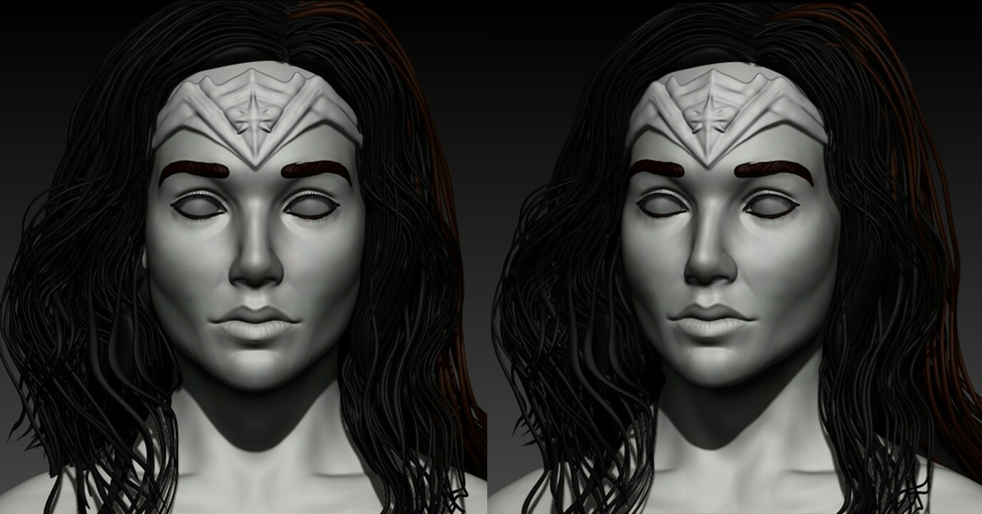 ArtStation - Female Head