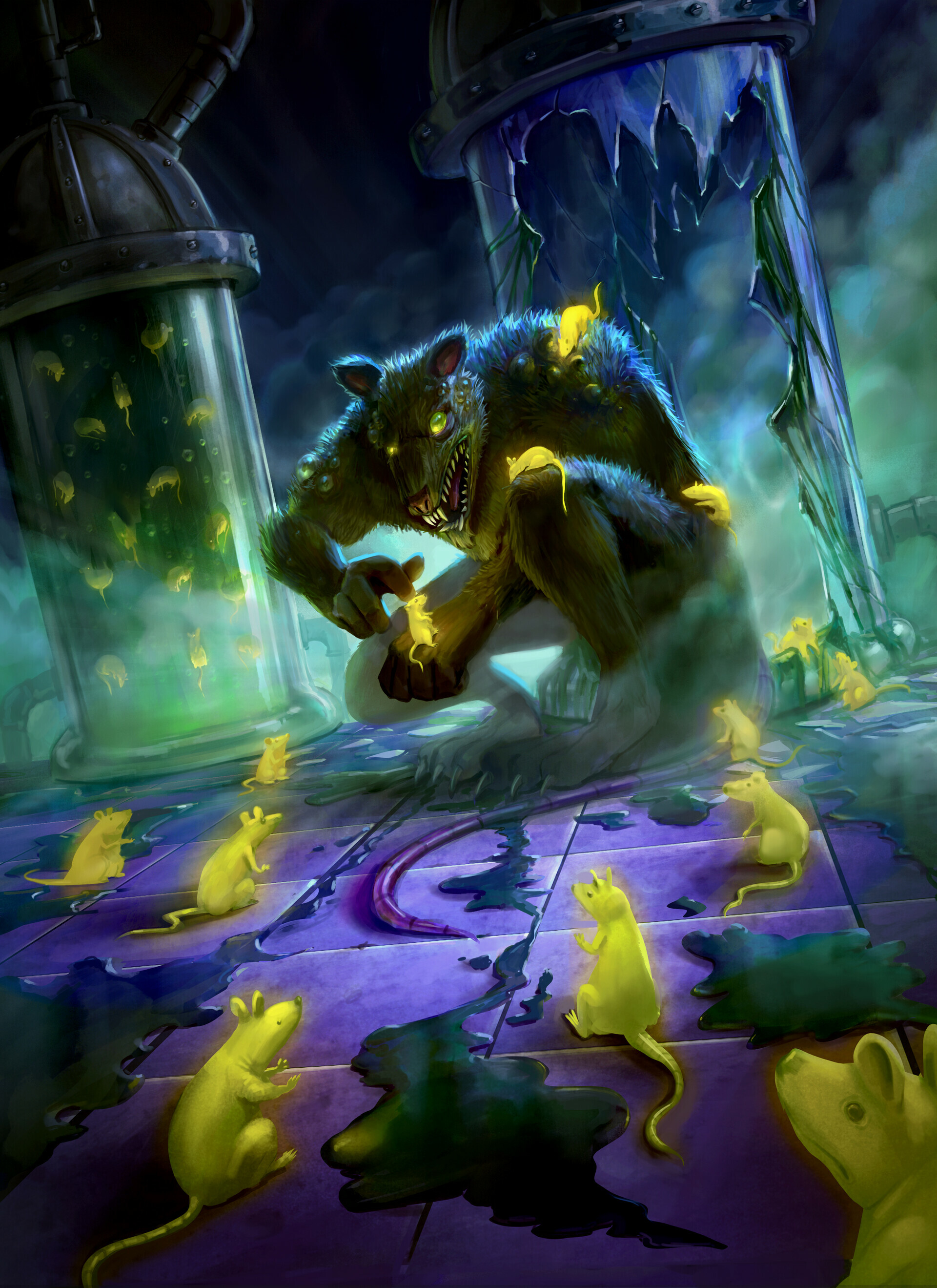 ArtStation - The Rat experiment