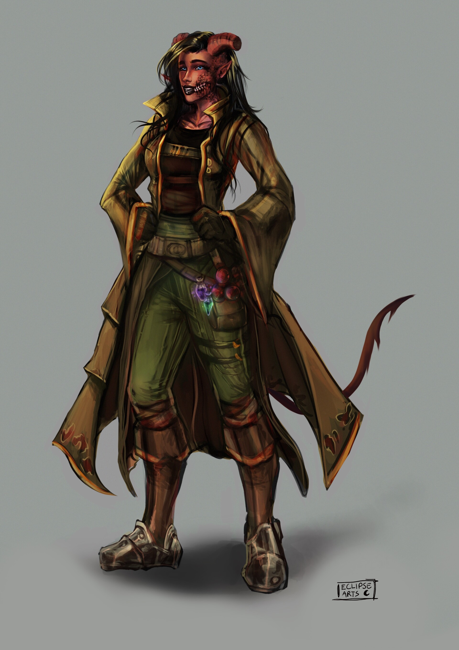 ArtStation - DnD character concept