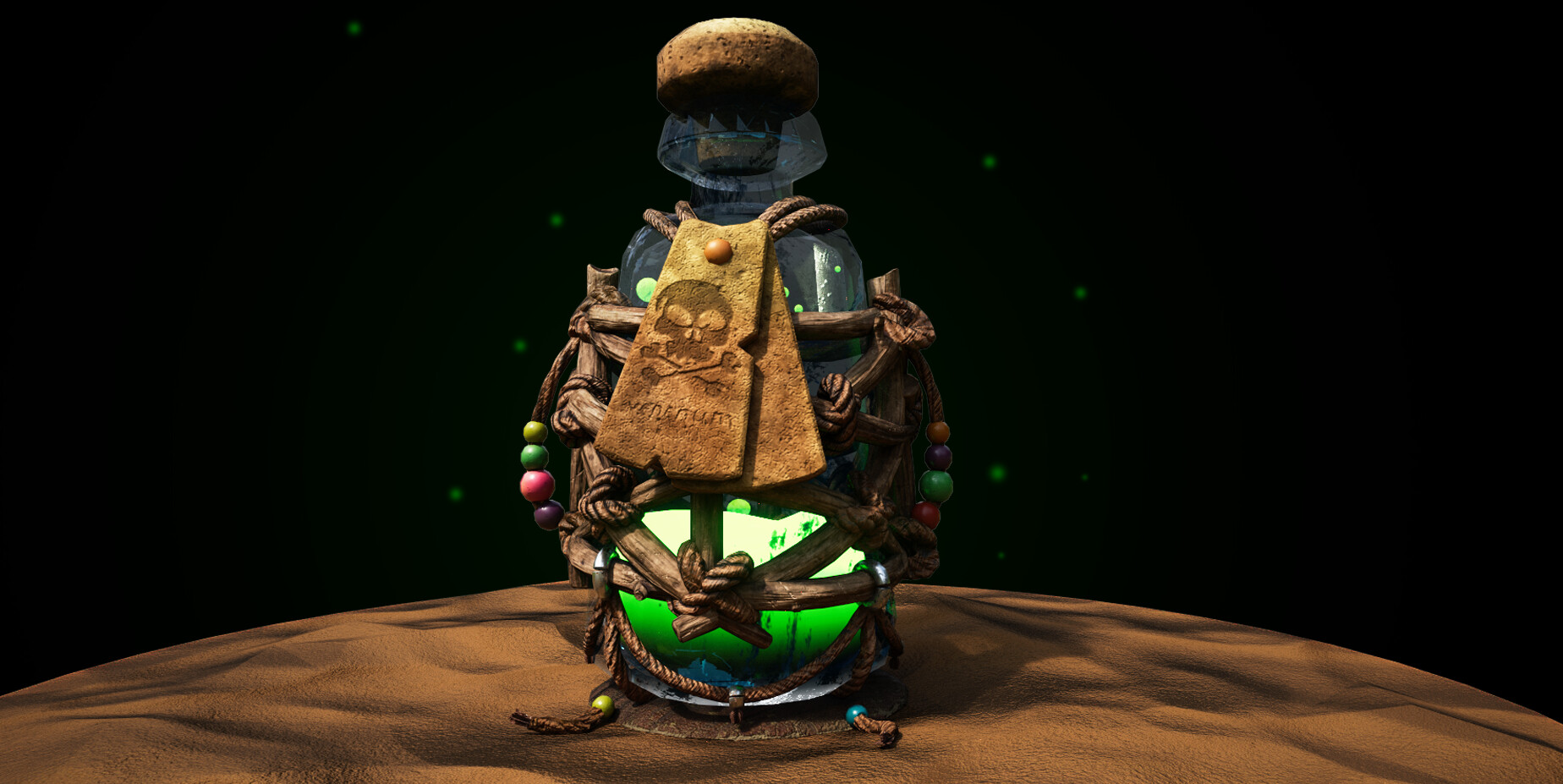 ArtStation - Poison Flask