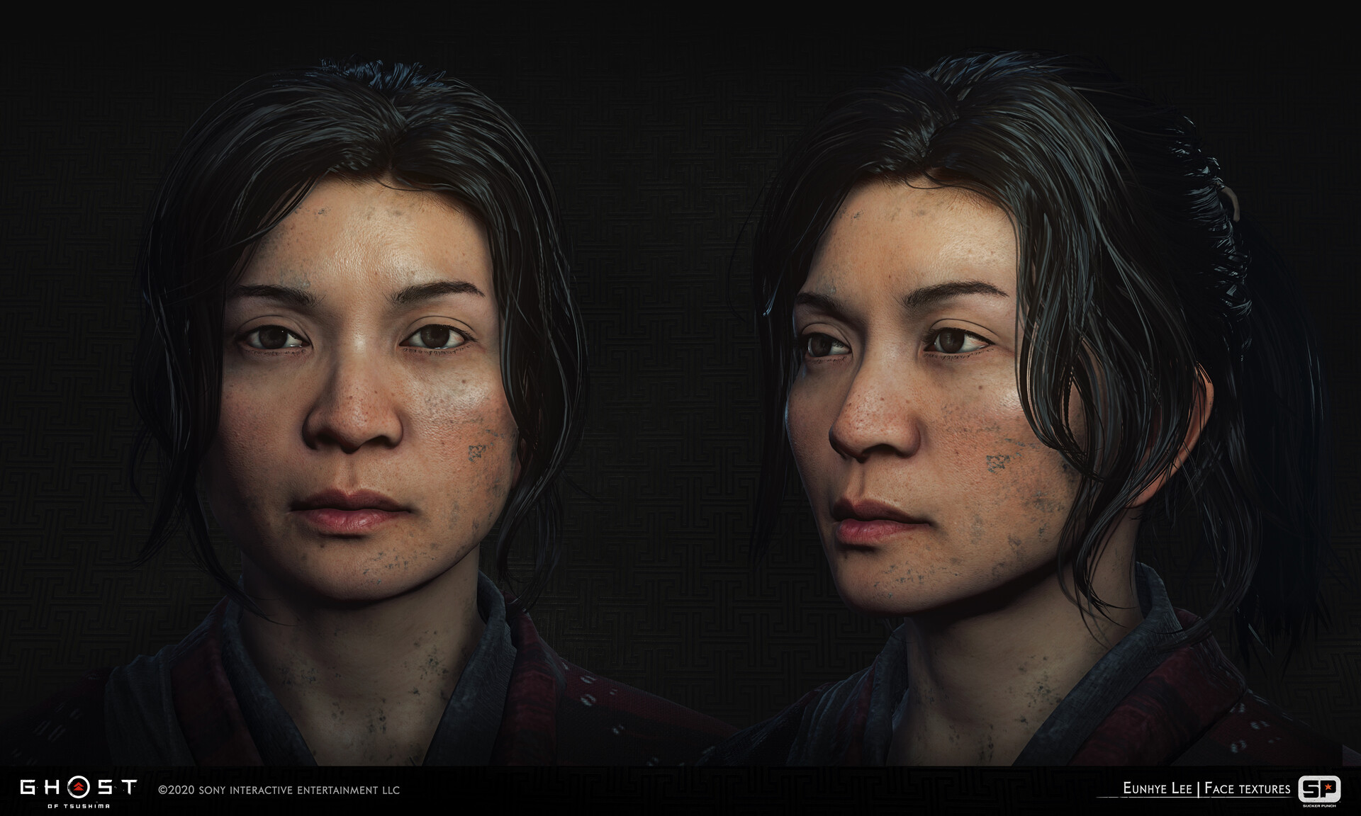 Eunhye Lee - GHOST OF TSUSHIMA - NPC Head texture