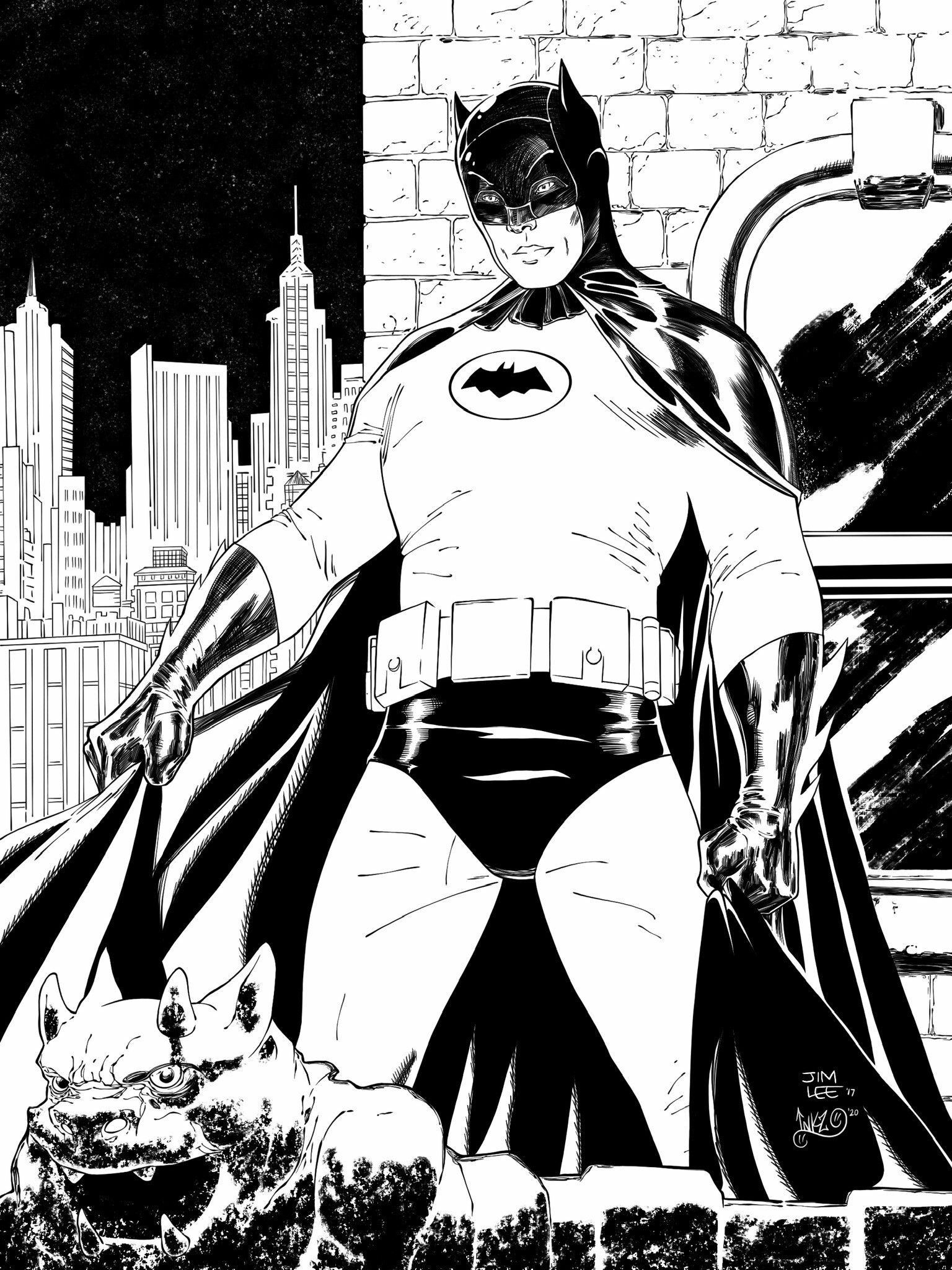 ArtStation - Batman Adam West