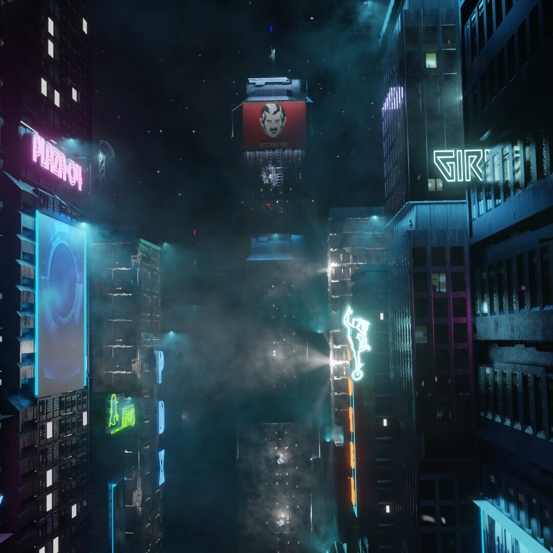 ArtStation - Cyberpunk concept.