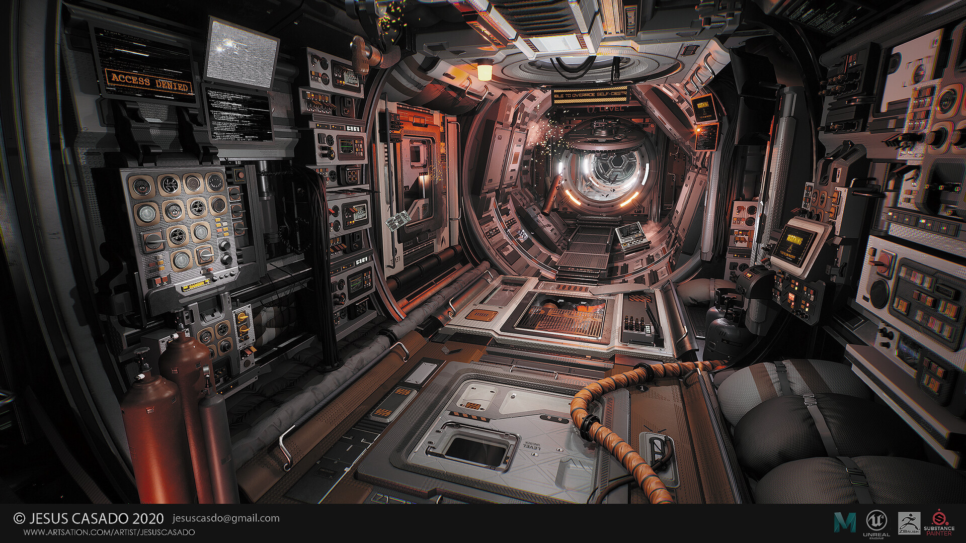 Jesus Casado - Labienus spaceship