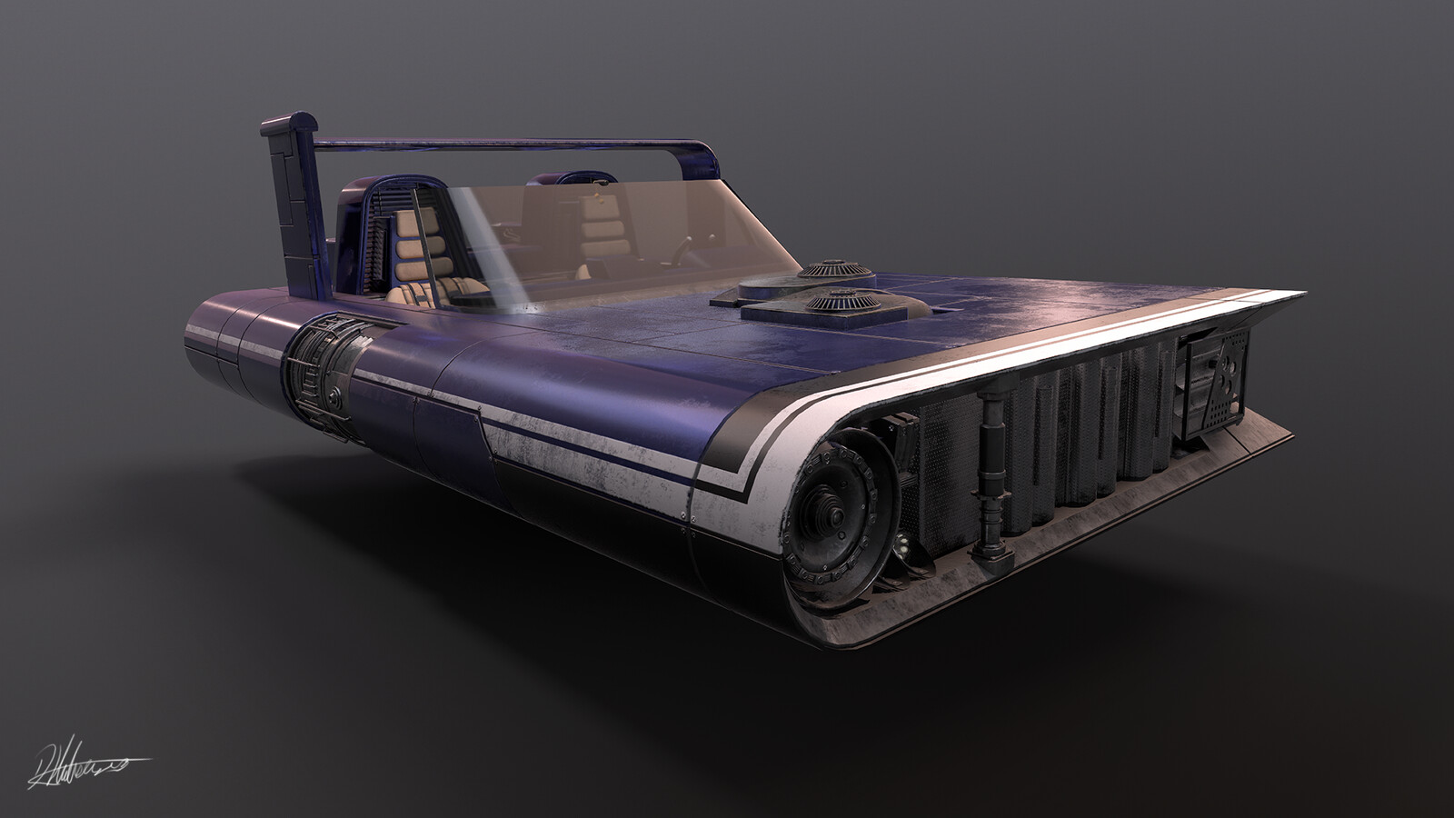 Dan Hutchinson - M68 Landspeeder - Solo: A Star Wars Story