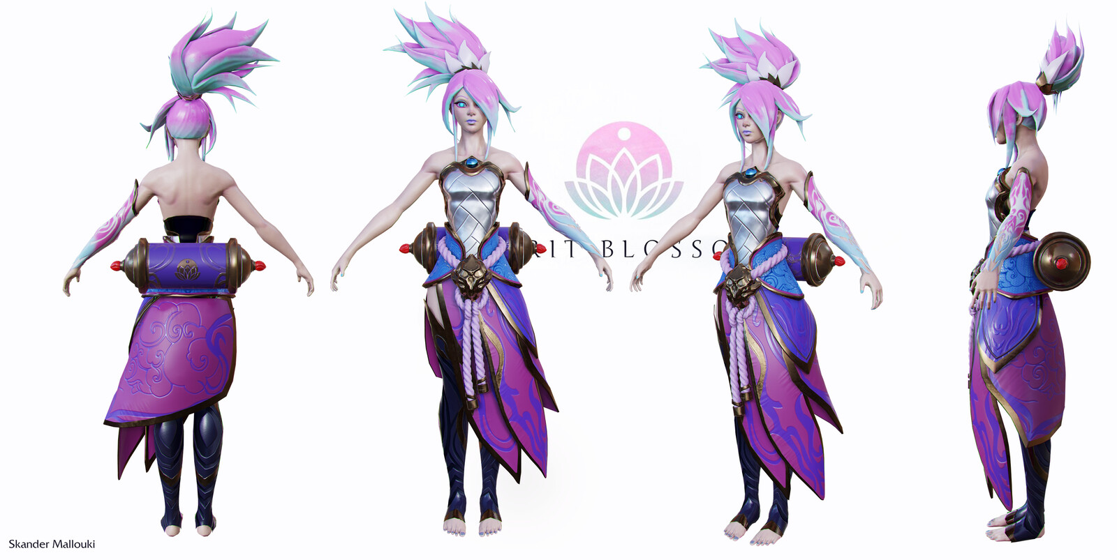 Skander Mallouki - SPIRIT BLOSSOM - AKALI